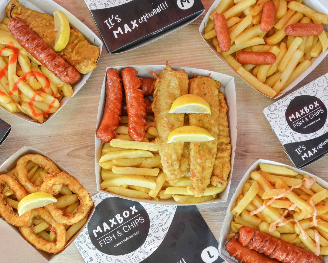 Order Max Box Fish And Chips Menu Delivery Online | Ekurhuleni | Menu ...