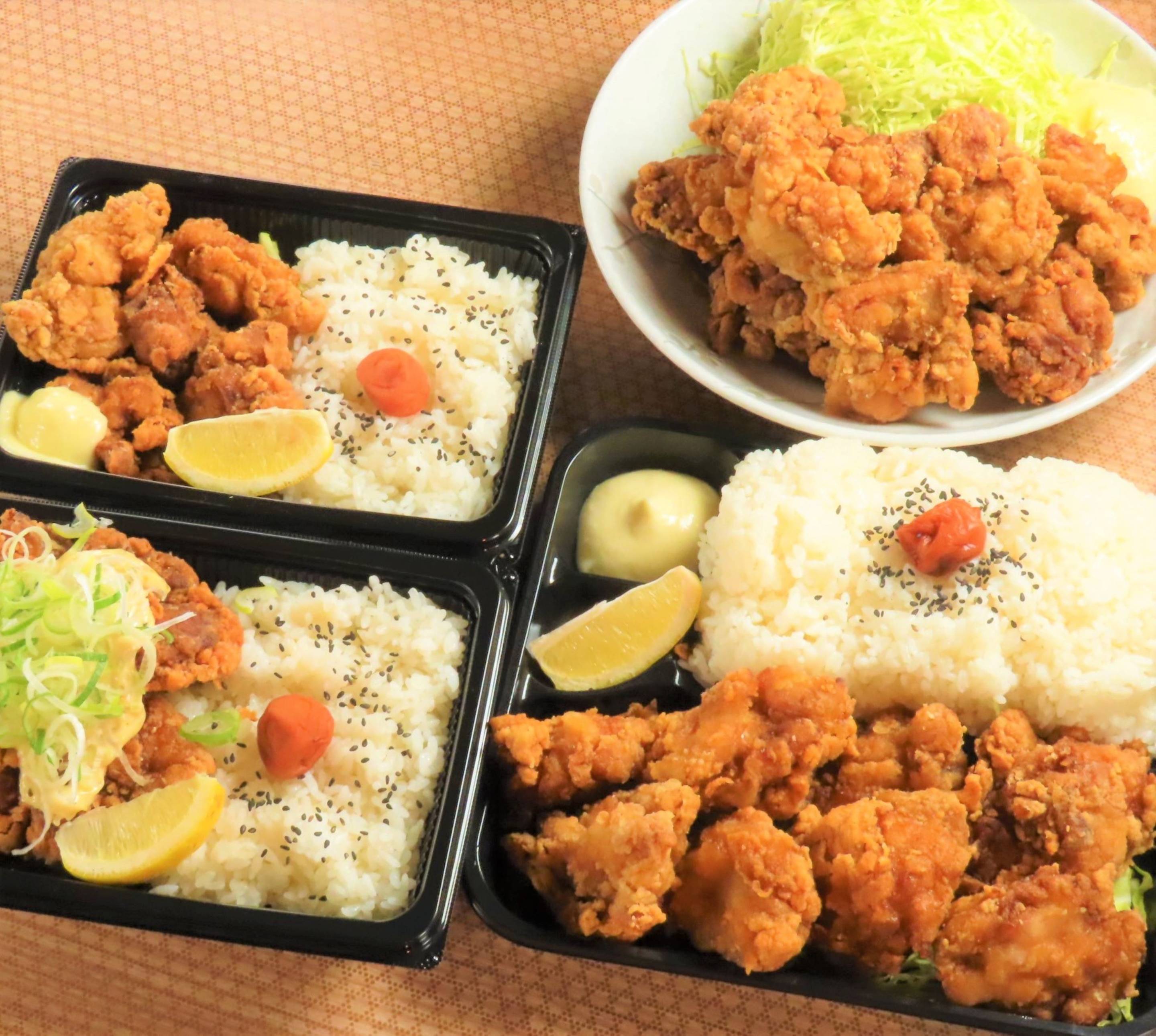 デカ盛り【1キロ！！】唐揚げ弁当 すすきの店のメニューを配達| Uber Eats