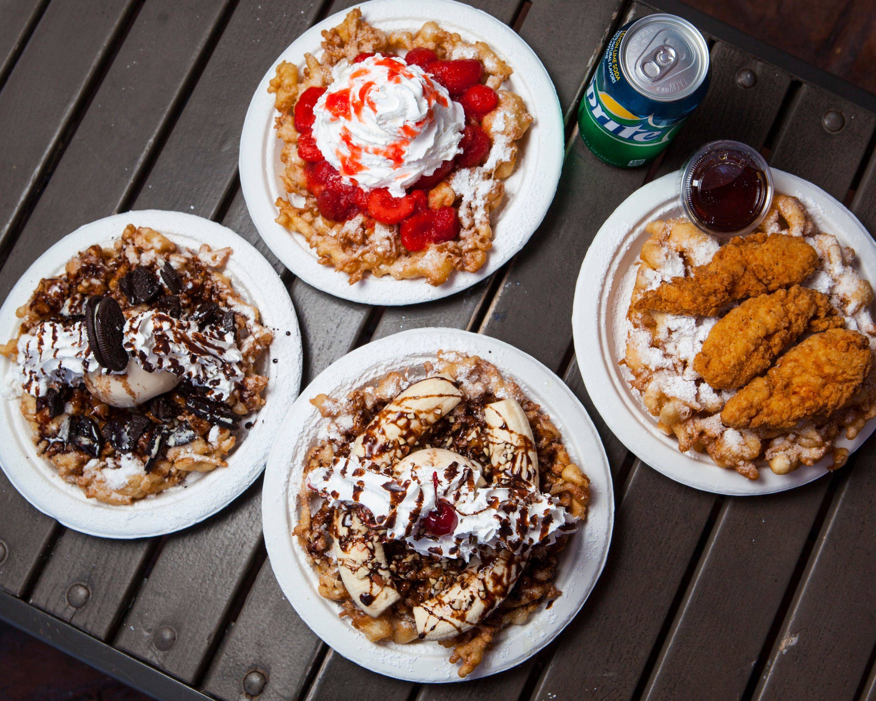 Braud's Funnel Cake Cafe Menu Las Vegas • Order Braud's Funnel Cake ...