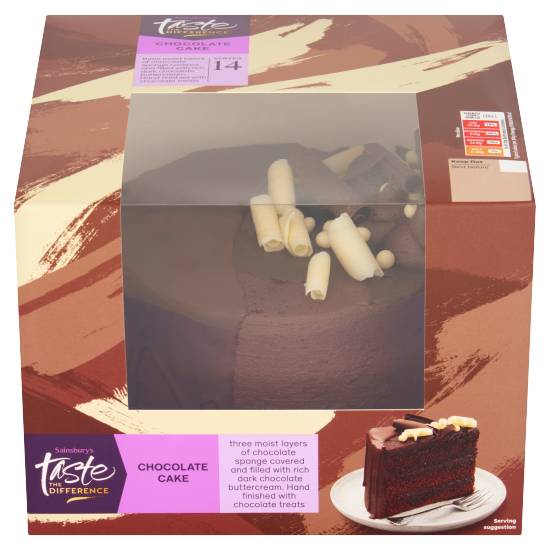 Sainsbury's Taste the Difference Celebration Cake Delivery Near Me ...