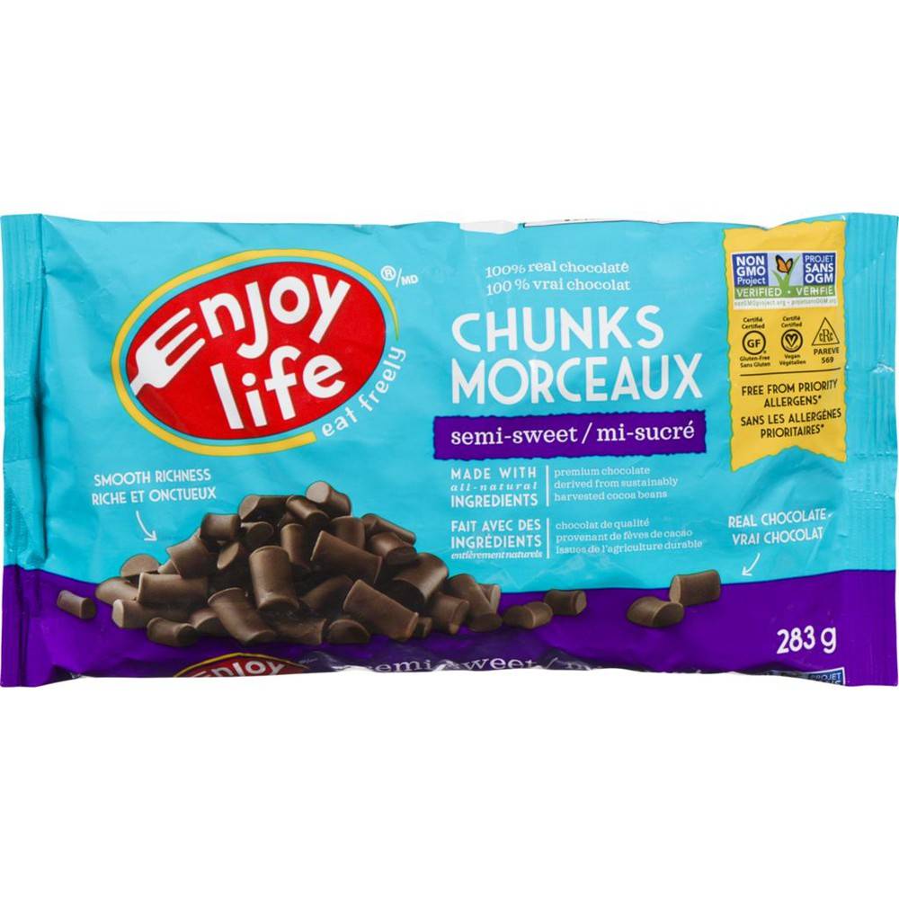 Enjoy Life Chocolate Mega Chunks, Semi-Sweet Delivery Near Me | Order ...