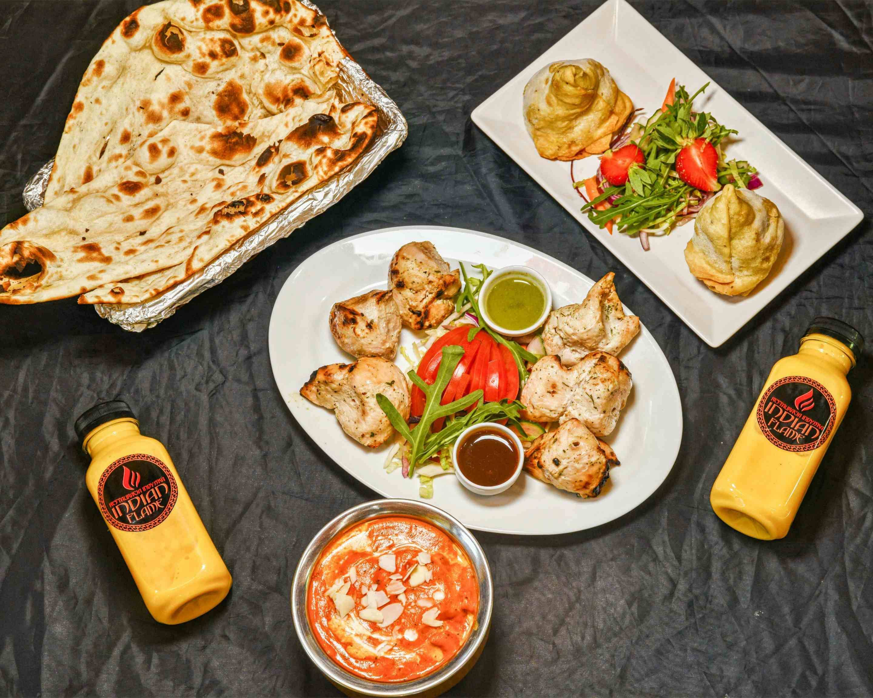 Indian Flame menu i cennik | Dostawa na terenie miasta Kraków | Uber Eats