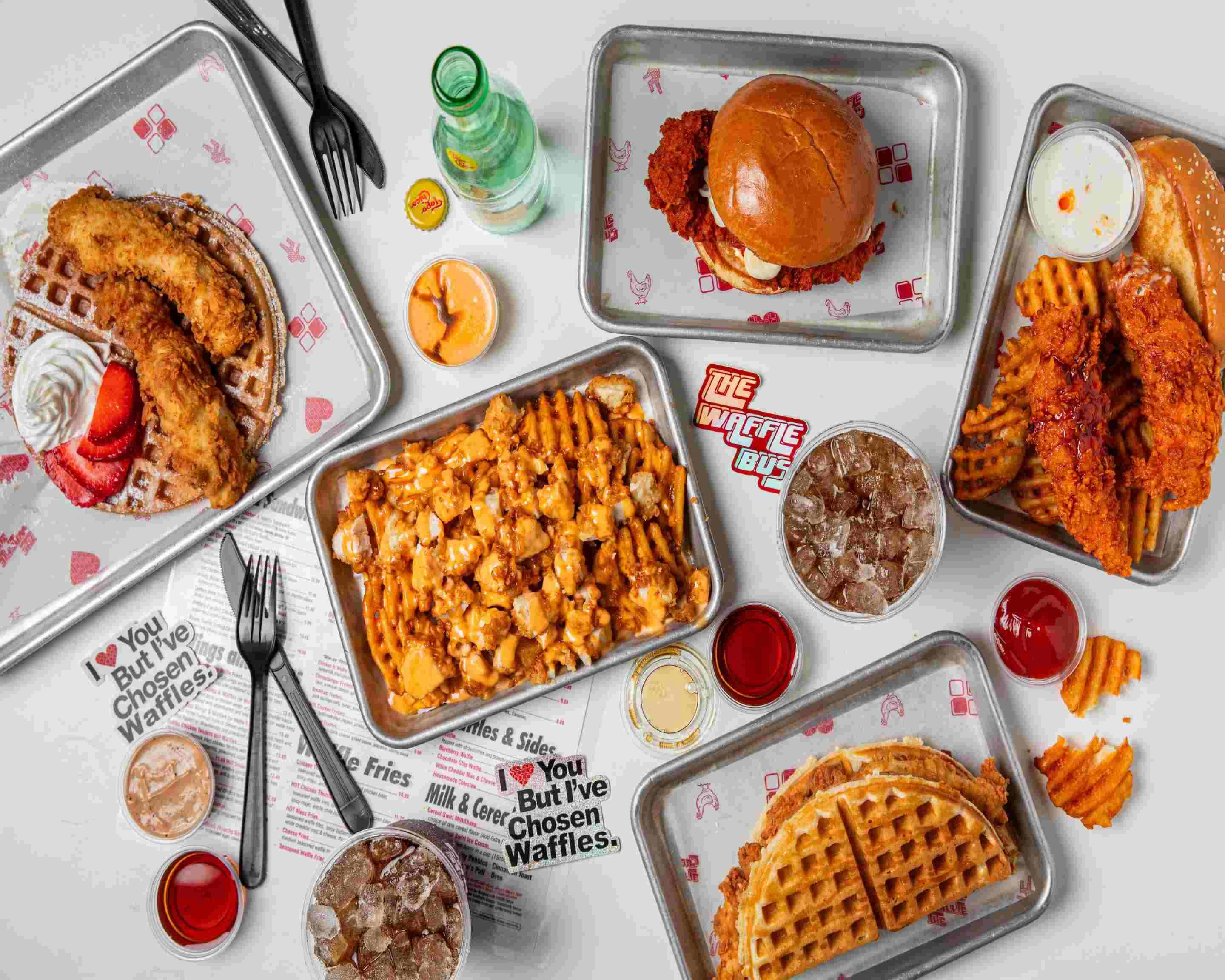 Order The Waffle Bus (Cypress) Menu Delivery【Menu & Prices】| Houston ...