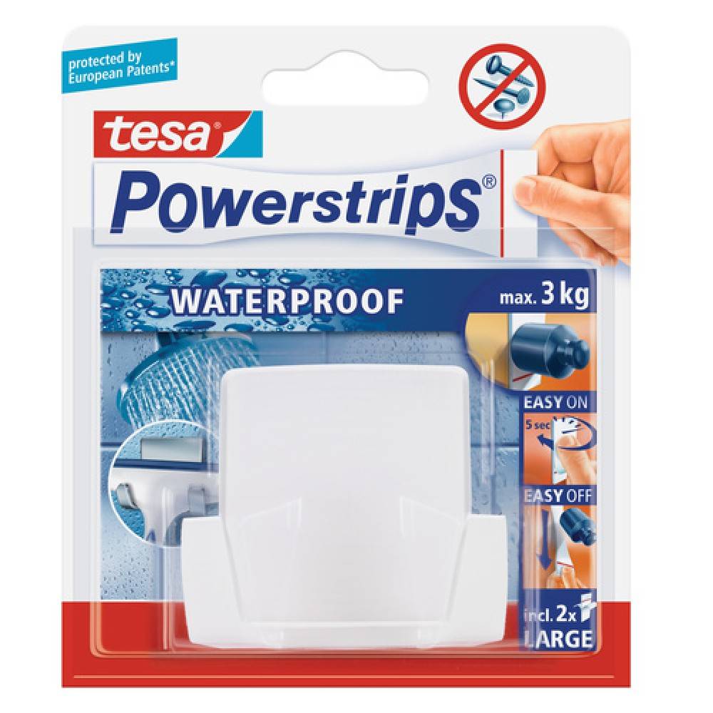 Tesa Gancho powerstrips waterproof blanco grande Delivery Near Me ...