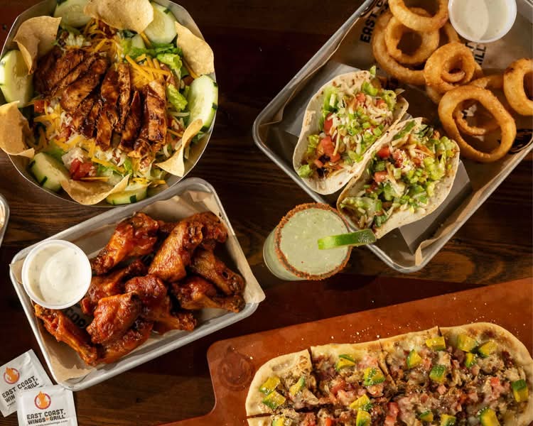 Order East Coast Wings + Grill (Archdale) - Menu & Prices - High Point ...