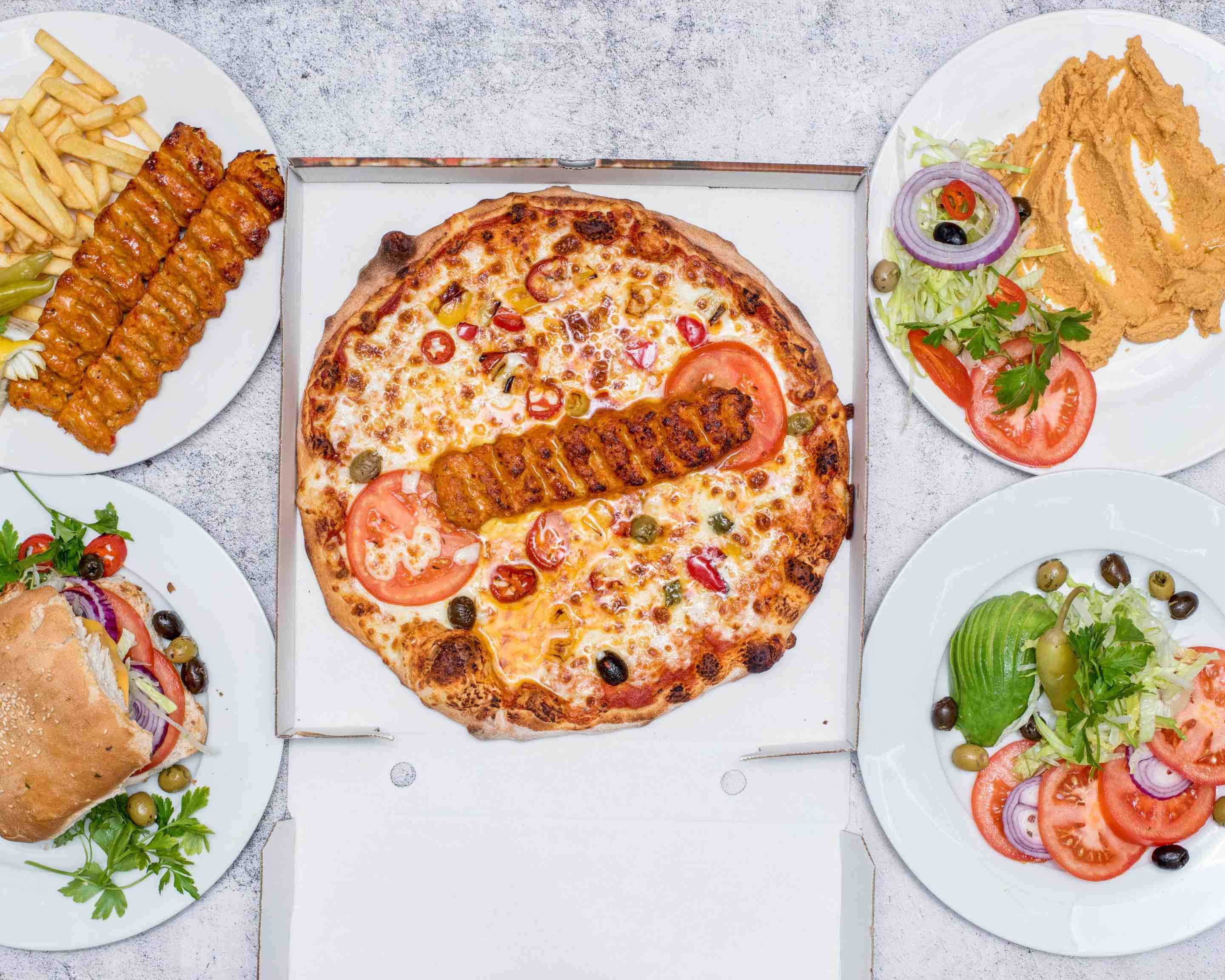 Yasha Grill Pizza & Burgers Menu & Prices - Birmingham Delivery - Order ...