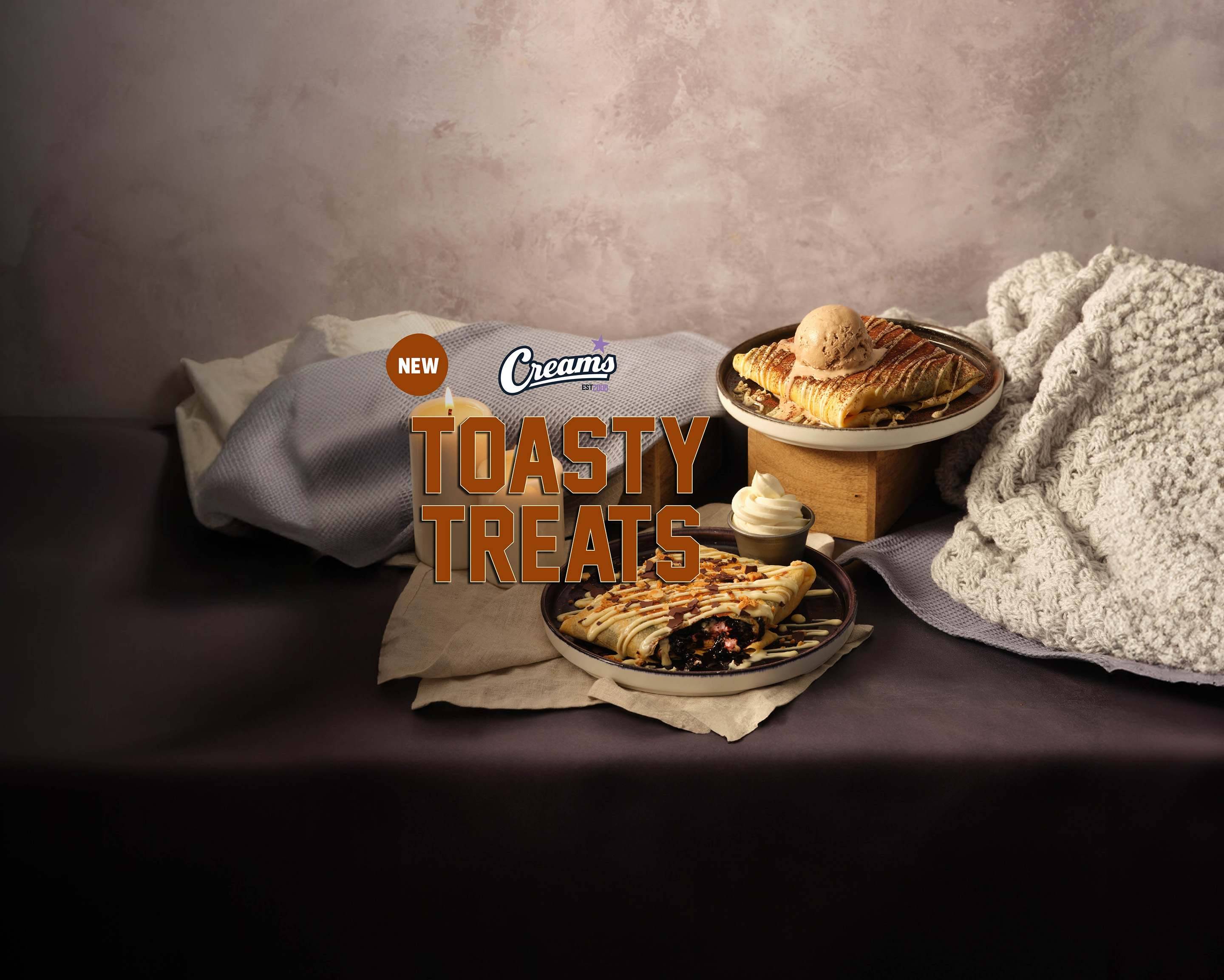 Creams Cafe (Eastleigh) Menu & Prices - Eastleigh Delivery - Order with ...