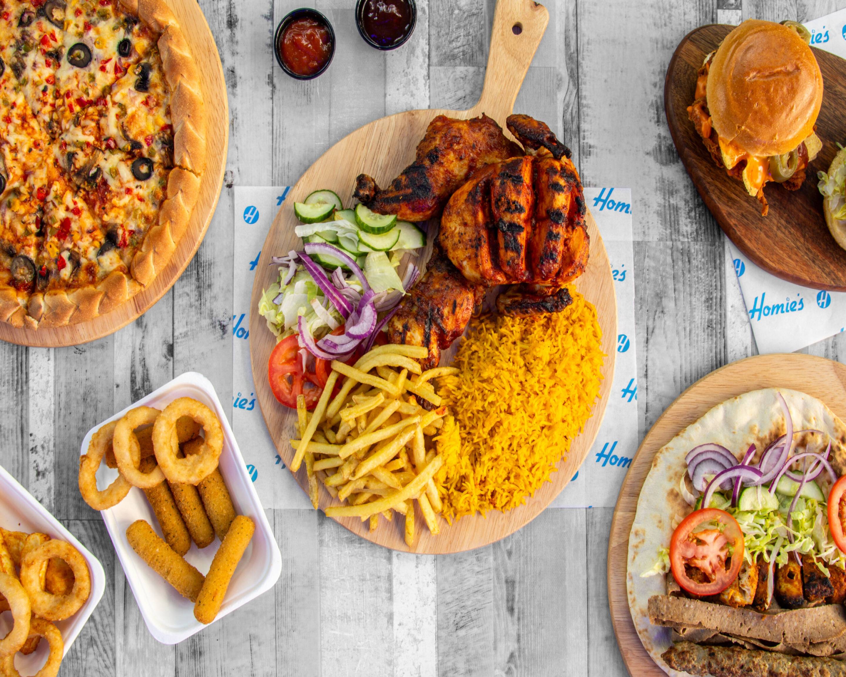 Homie's Kelham Street Menu & Prices - Doncaster Delivery - Order with ...