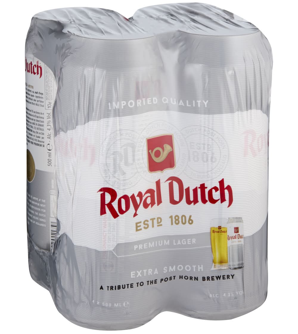 Royal Dutch Extra Smooth Premium Lager Beer Delivery Near Me | Order ...