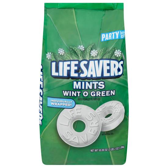 Life Savers Wint O Green Party Size Mints | Delivery Near You | Uber Eats