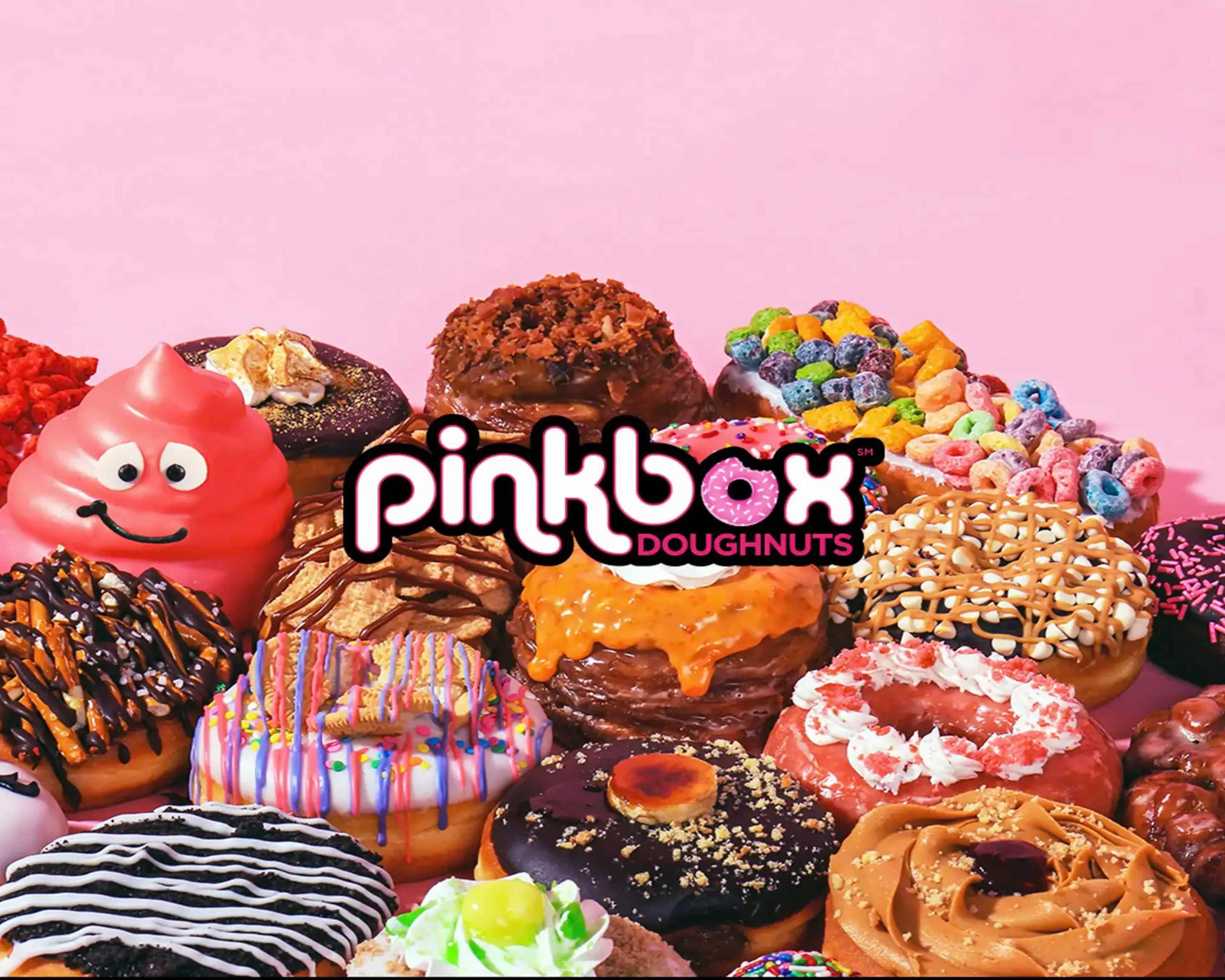 Order Pinkbox Doughnuts Menu Delivery【Menu & Prices】| 938 East Saint ...