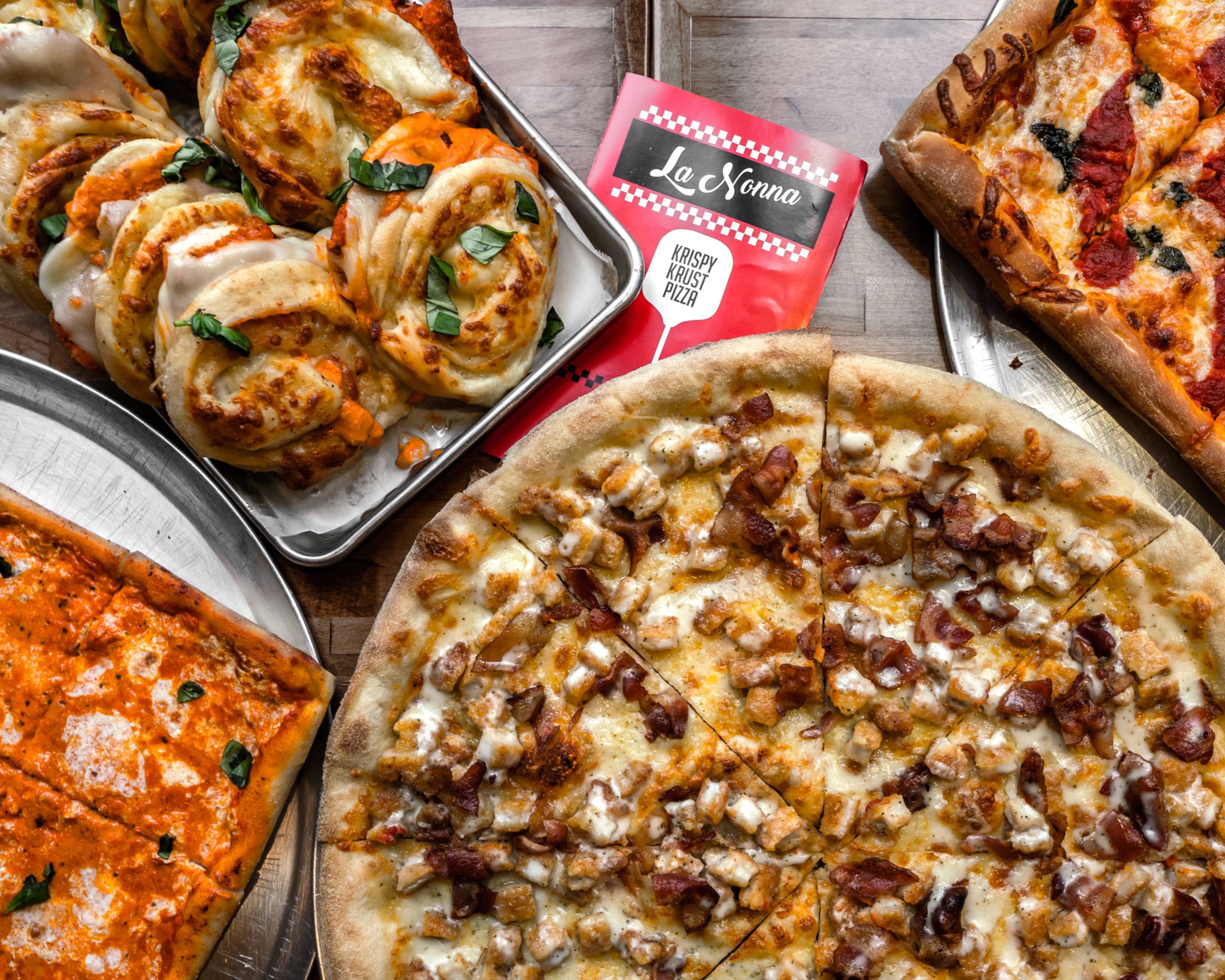 Order Krispy Krust Pizza Menu Delivery【Menu & Prices】| New York | Uber Eats