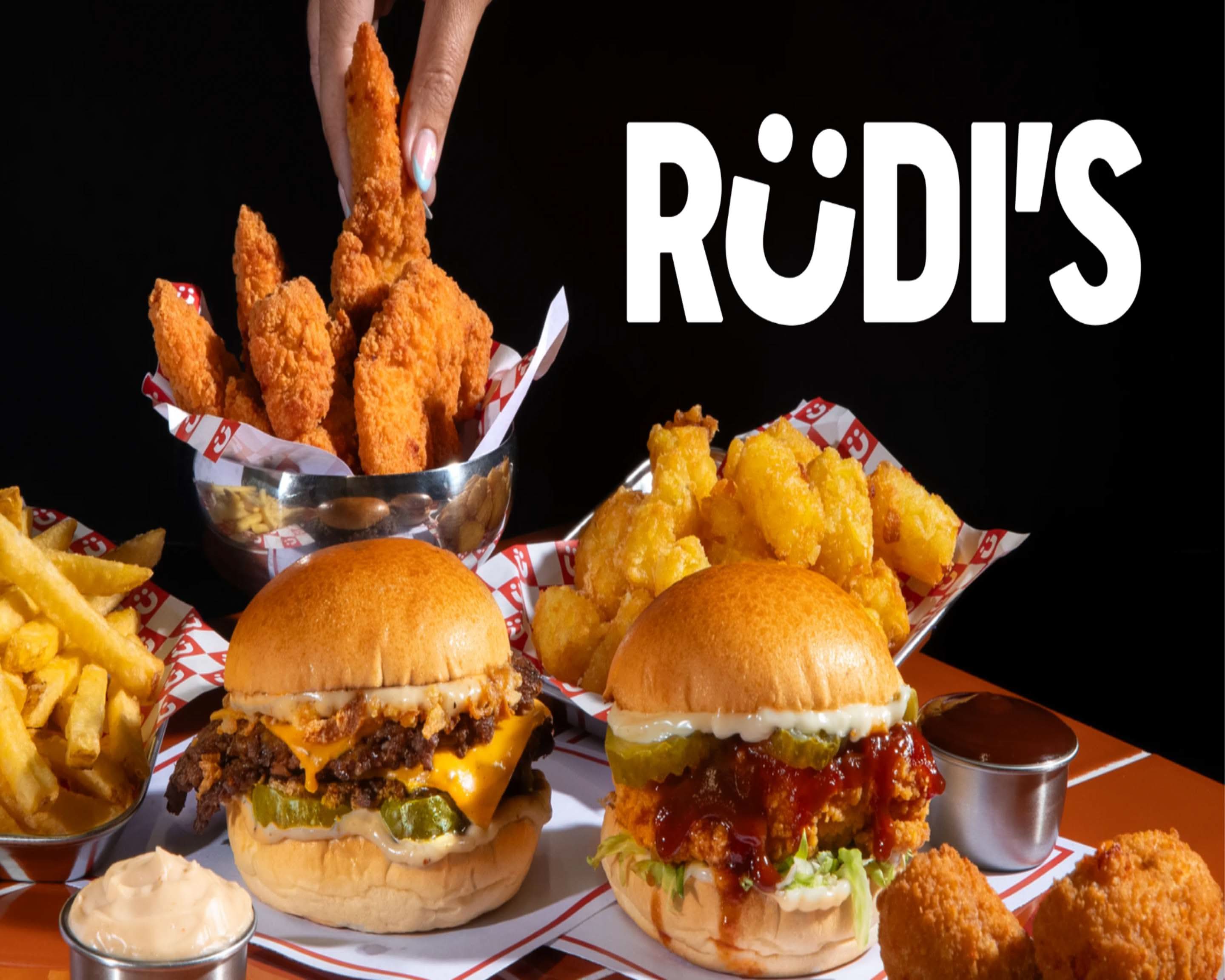 Rudi's Burgers (WHITEHALL RD Menu Deals & Prices - Bristol Delivery ...