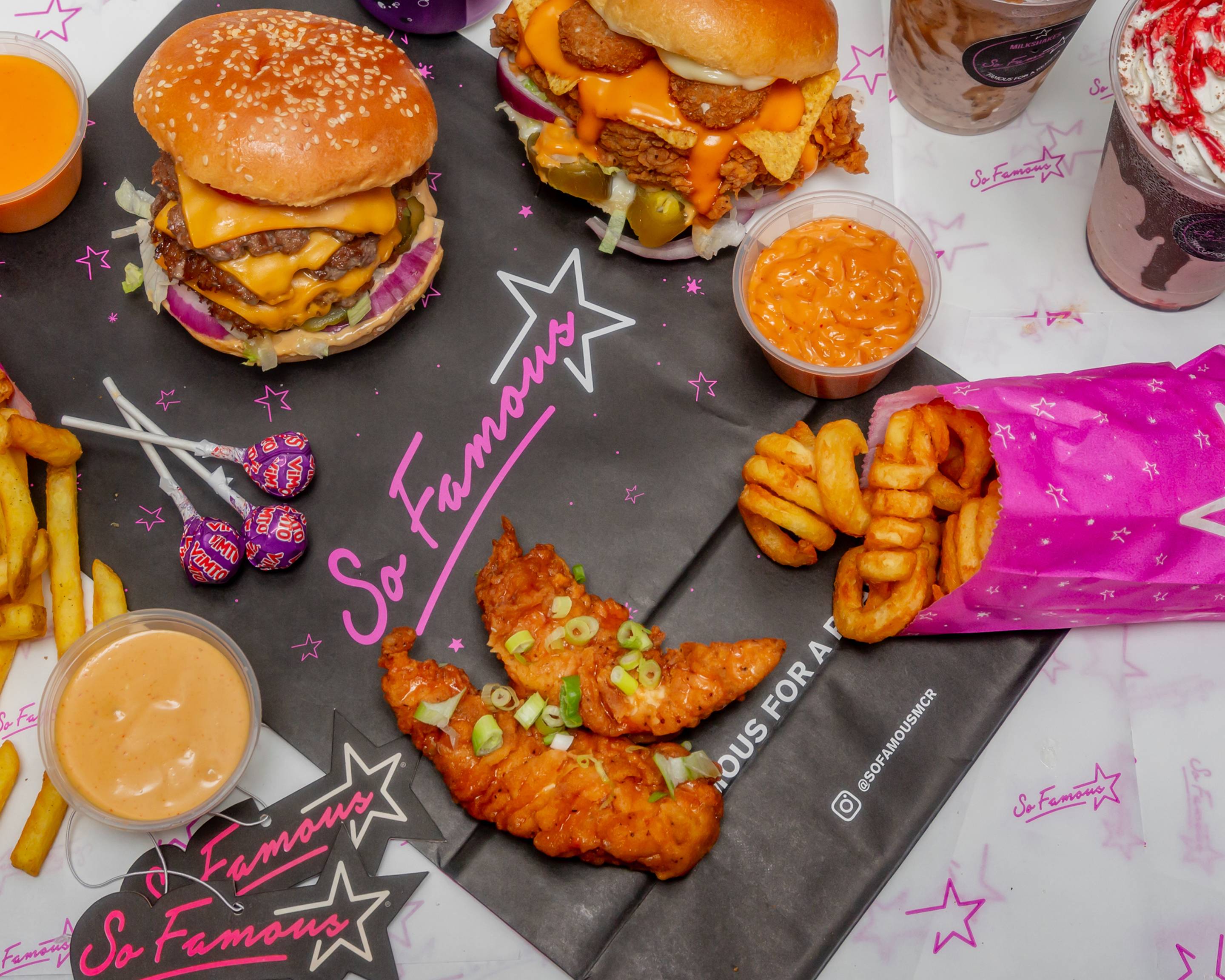So Famous Menu - Takeaway in Manchester | Delivery Menu & Prices | Uber ...