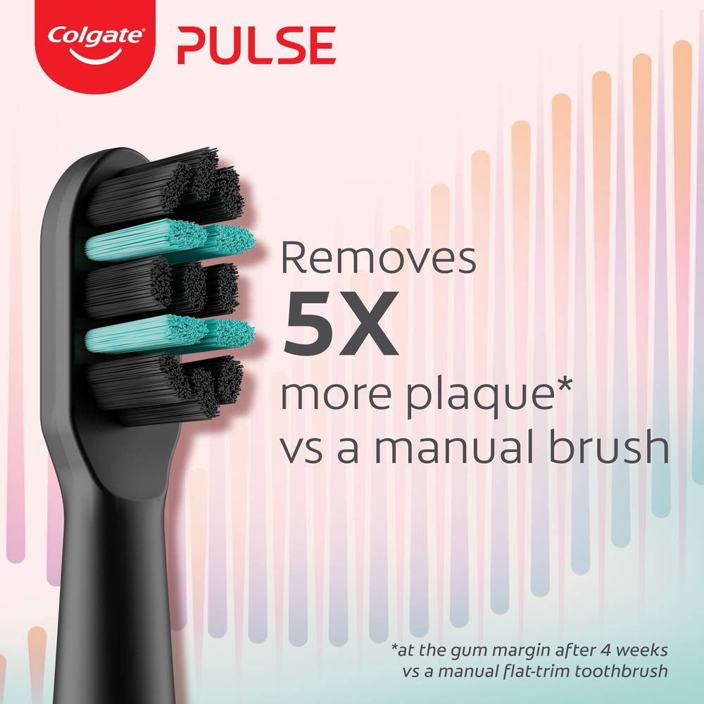 Colgate Pulse Deep Clean Electric Toothbrush Replacement Brush Head ...