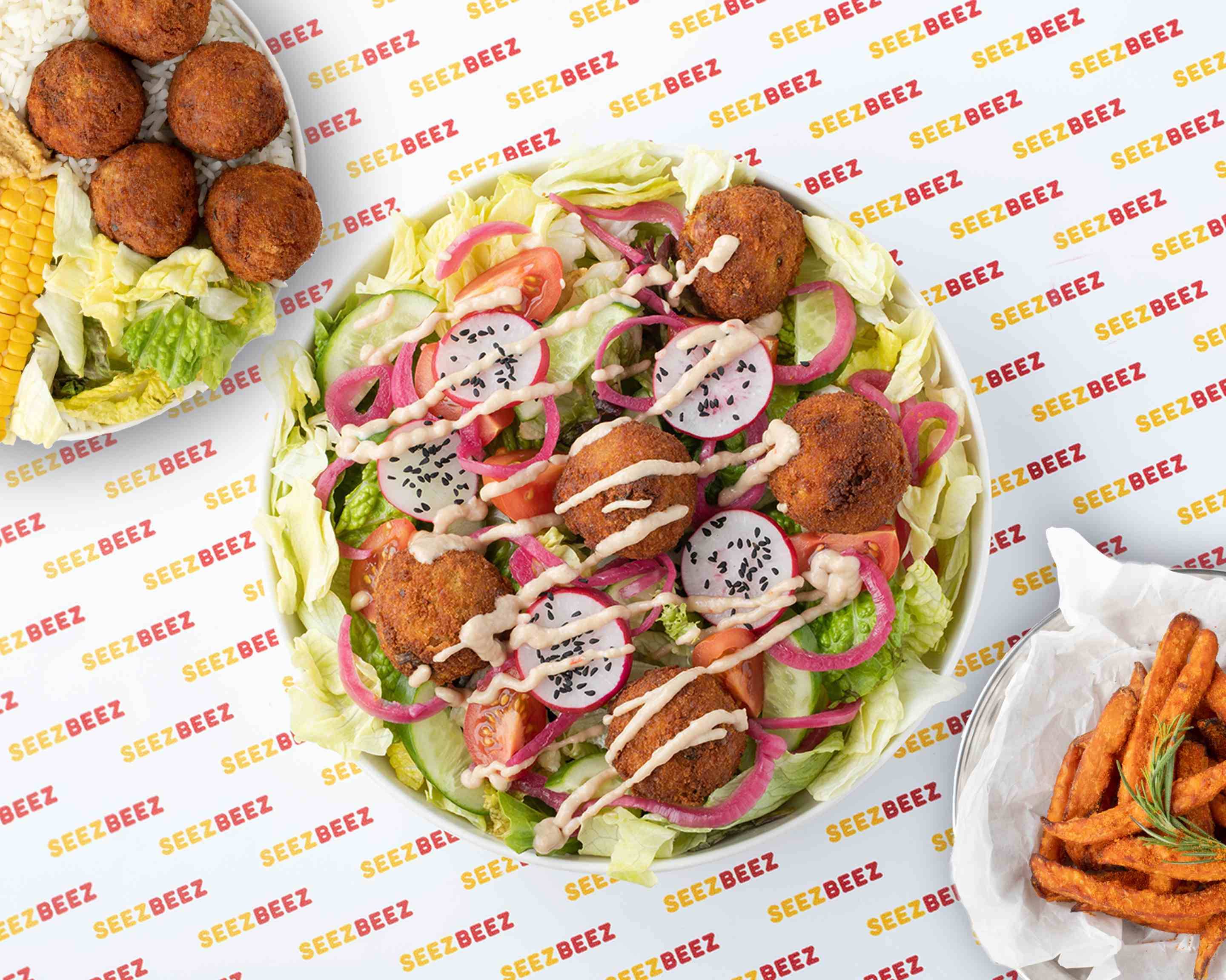 Seez Beez Falafel Menu - Takeaway in London | Delivery menu & prices ...
