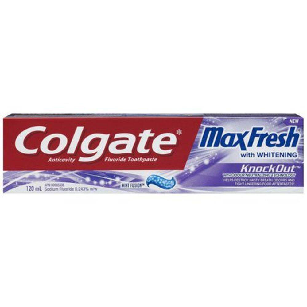 Colgate MaxFresh Max Fresh Knockout Breath Freshening Paste Delivery ...