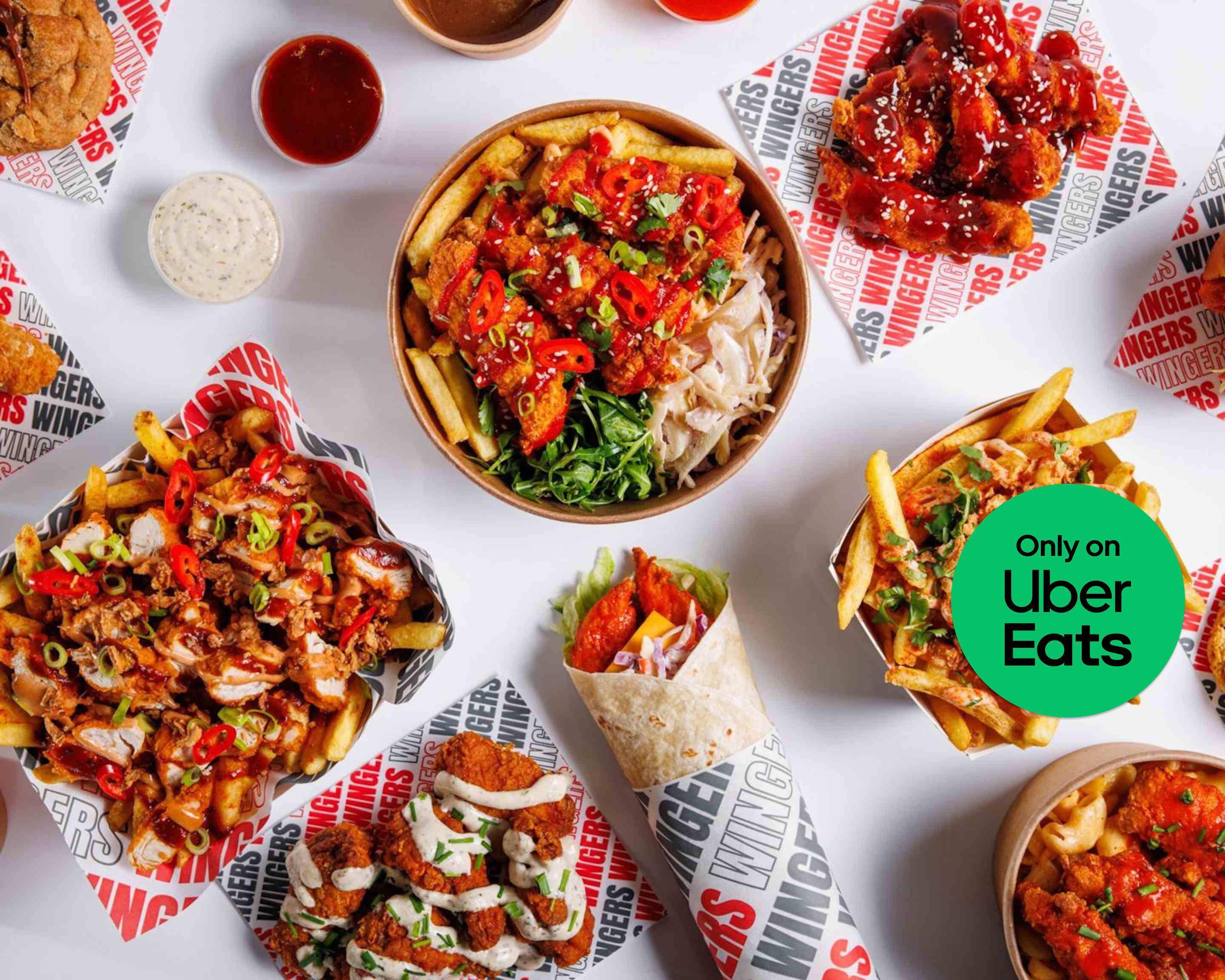 Wingers Waverley Menu - Takeaway in Sheffield | Delivery menu & prices | Uber Eats