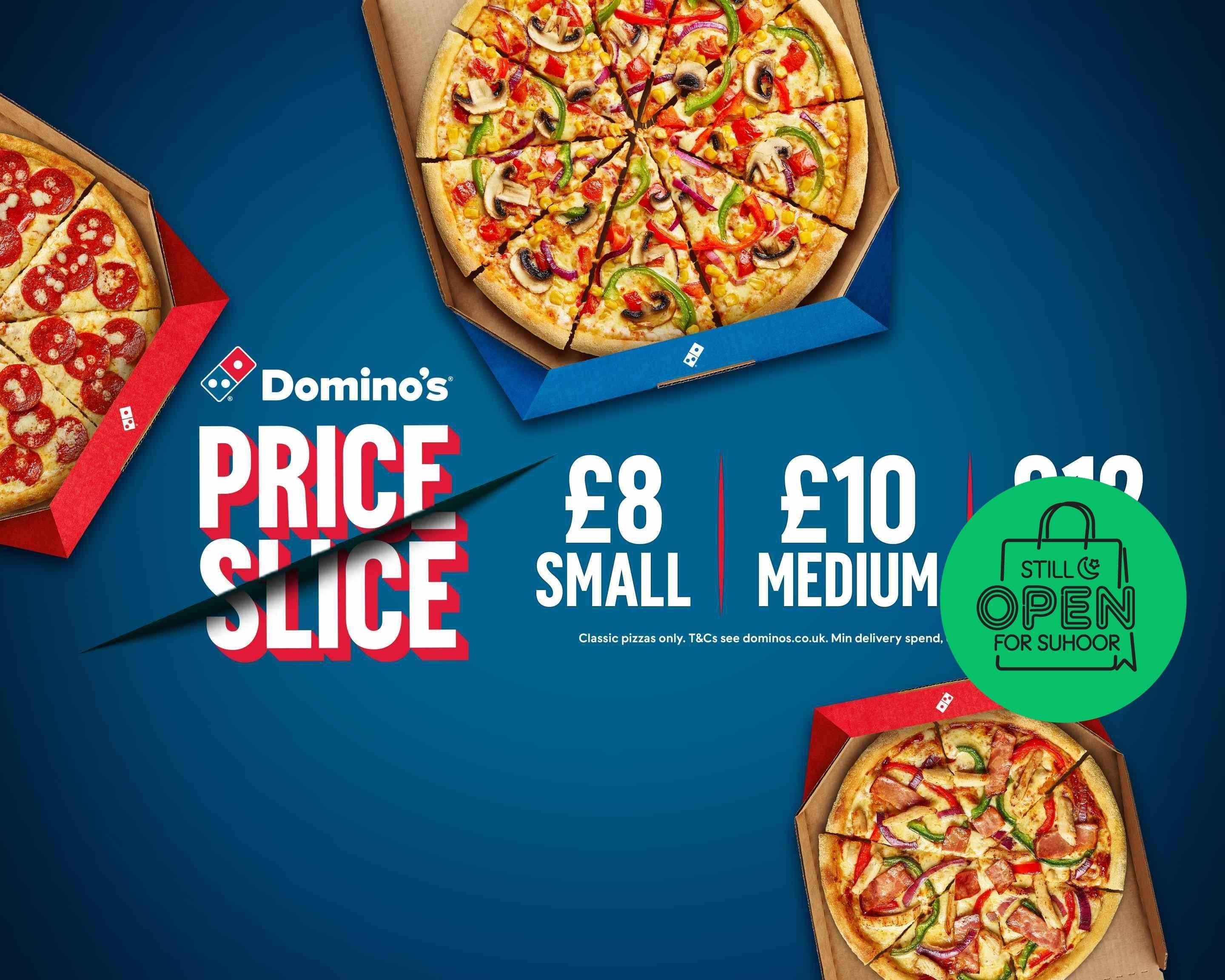 Domino's Pizza (Coventry - City Centre) Menu & Prices - Coventry Delivery - Order with Uber Eats
