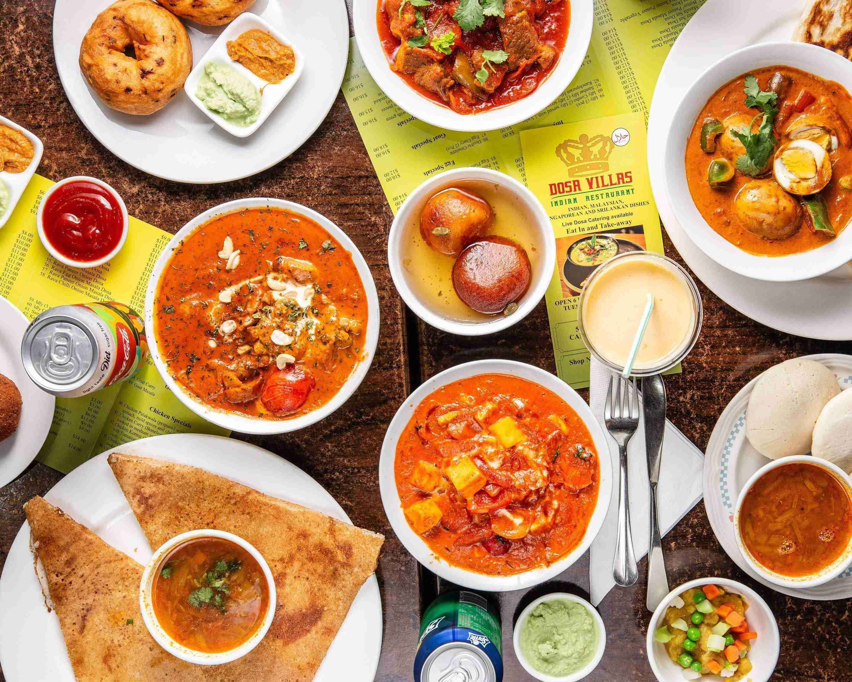 Dosa Villas Menu Takeout in Melbourne | Delivery Menu & Prices | Uber Eats