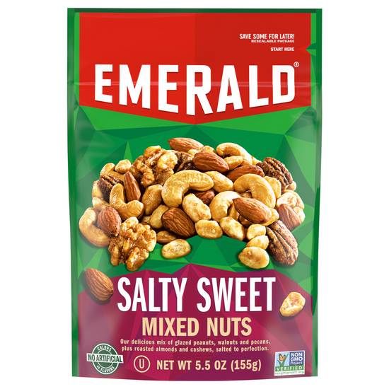 Emerald the Original Salty Sweet Mixed Nuts | Delivery Near You | Uber Eats