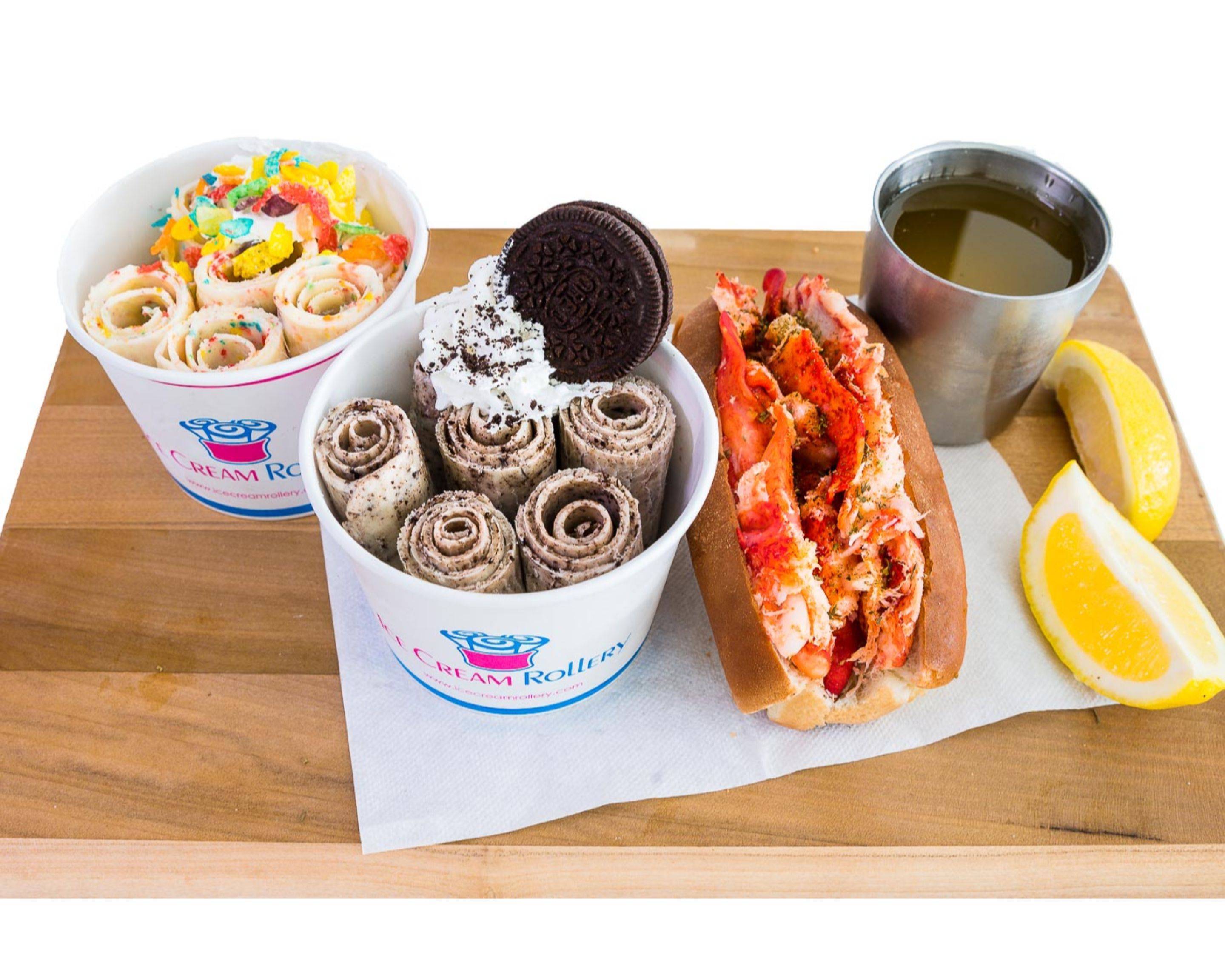 Ice cream rollery store