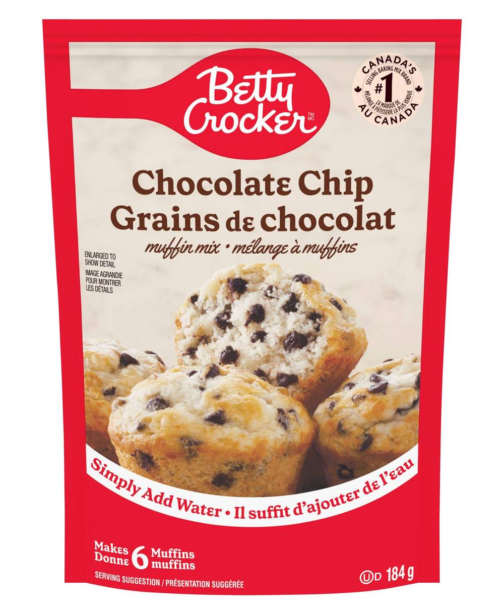 Betty Crocker Chocolate Chip Muffin Mix Delivery Near Me | Order Online ...