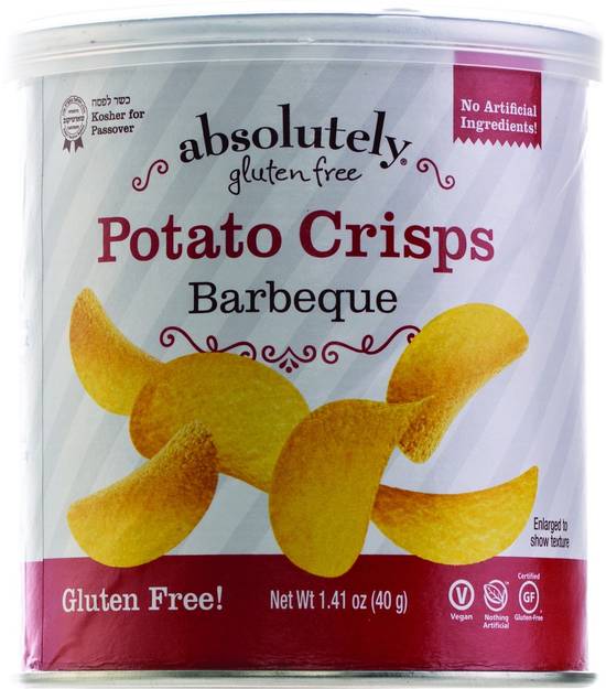 Absolutely Barbeque Potato Crisps (40 gr) | Delivery Near You | Uber Eats