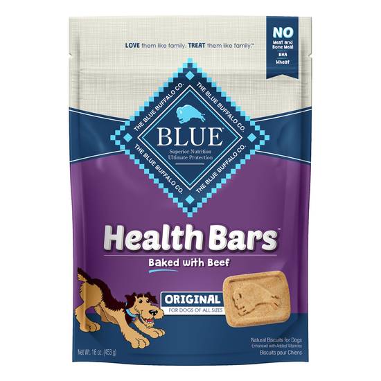 Blue Buffalo Blue Health Bars Original Dog Biscuits | Delivery Near You ...
