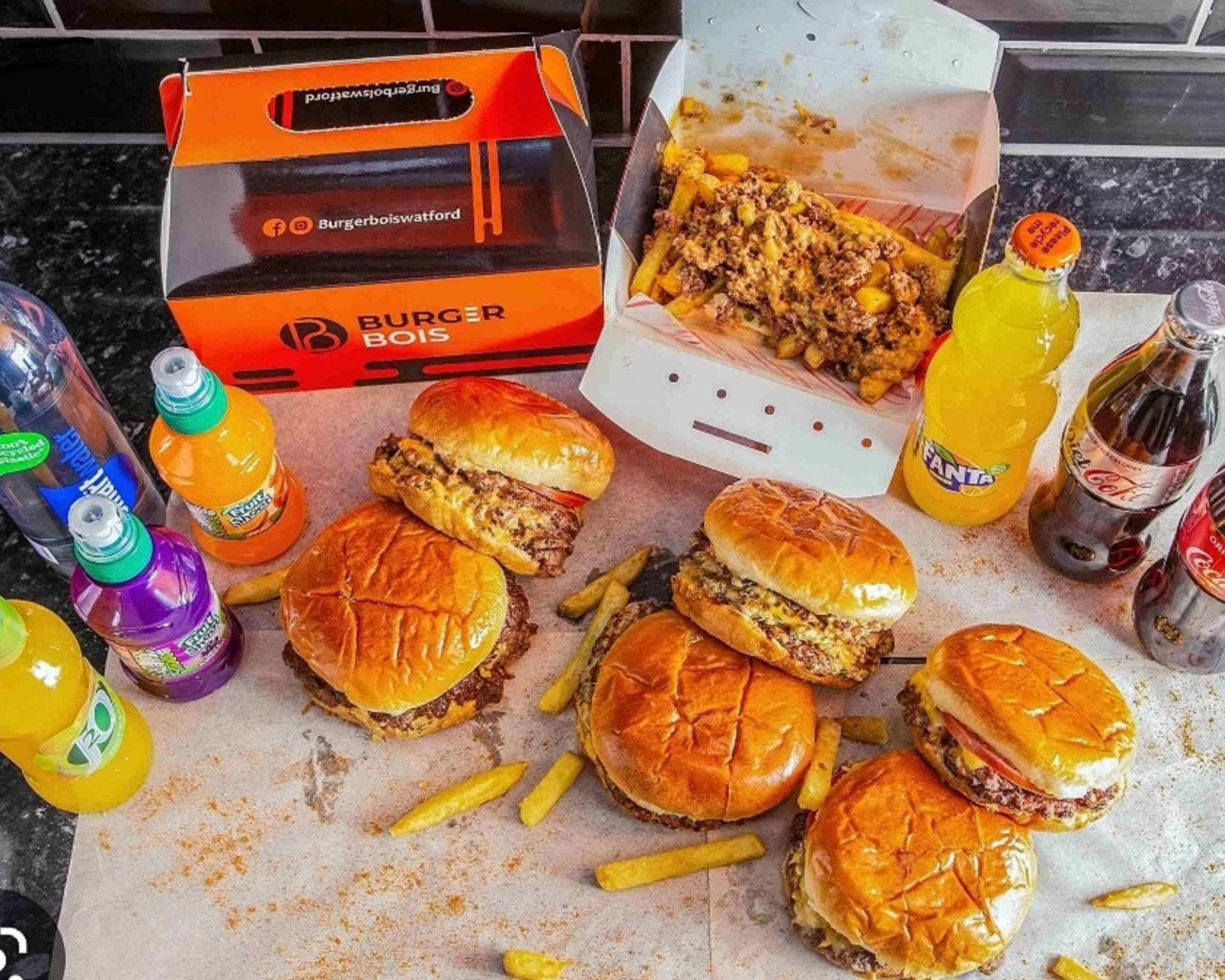 Burger Bois Menu & Prices - London Delivery - Order with Uber Eats