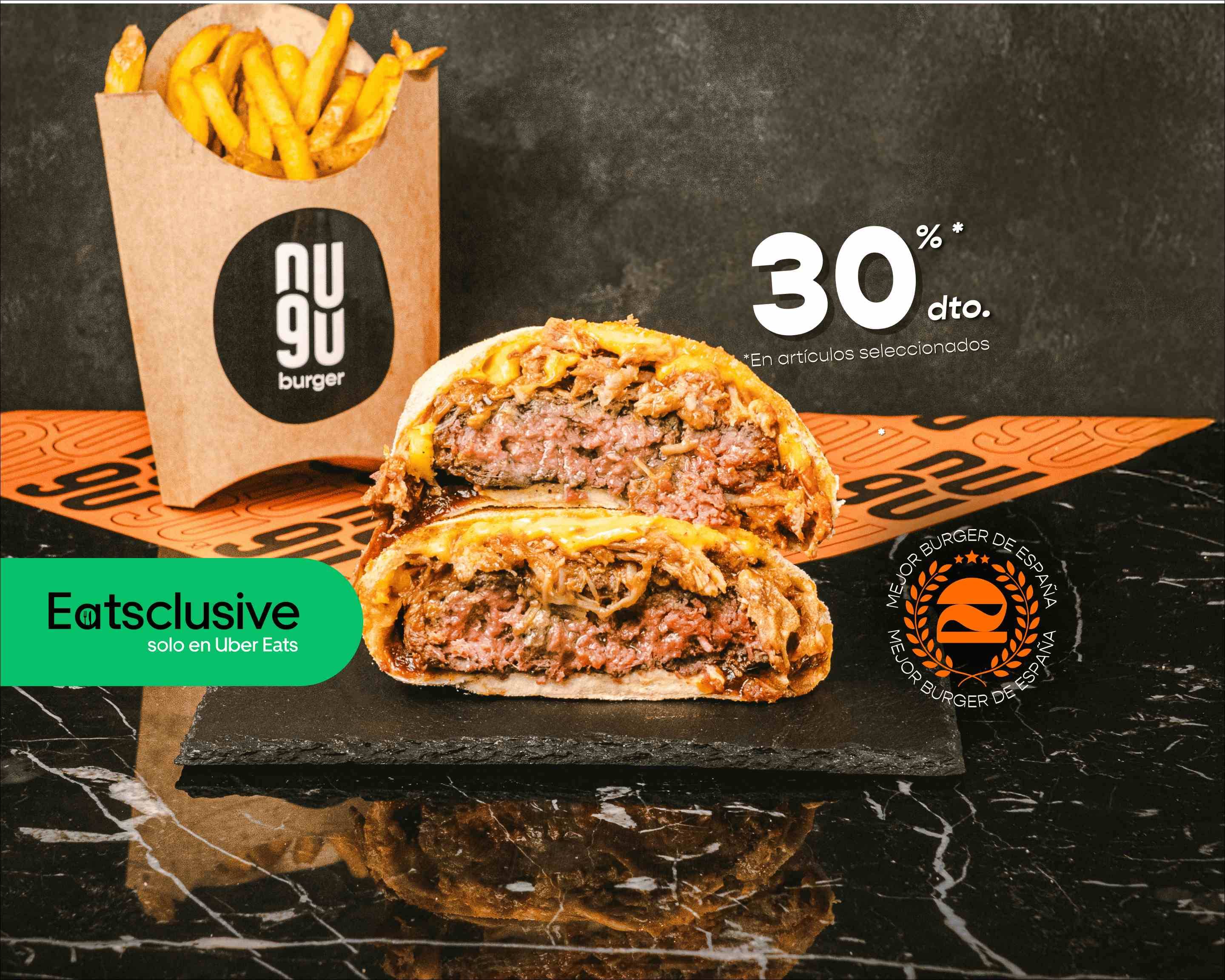 Nugu Burger (Atocha) menú y precios - Pide a domicilio en Madrid - Uber Eats