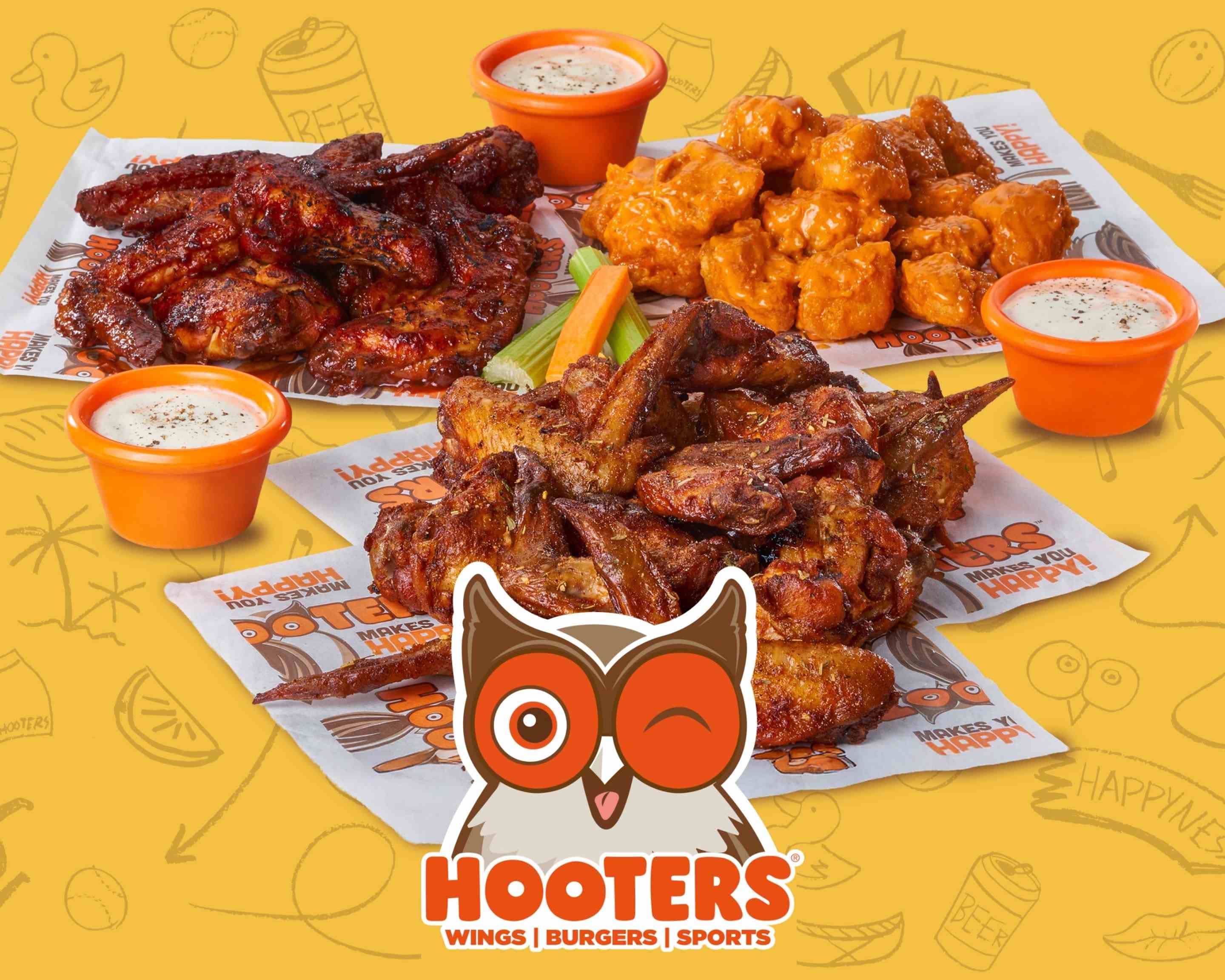Hooters Metepec Menú a Domicilio【Menú y Precios】Toluca | Uber Eats