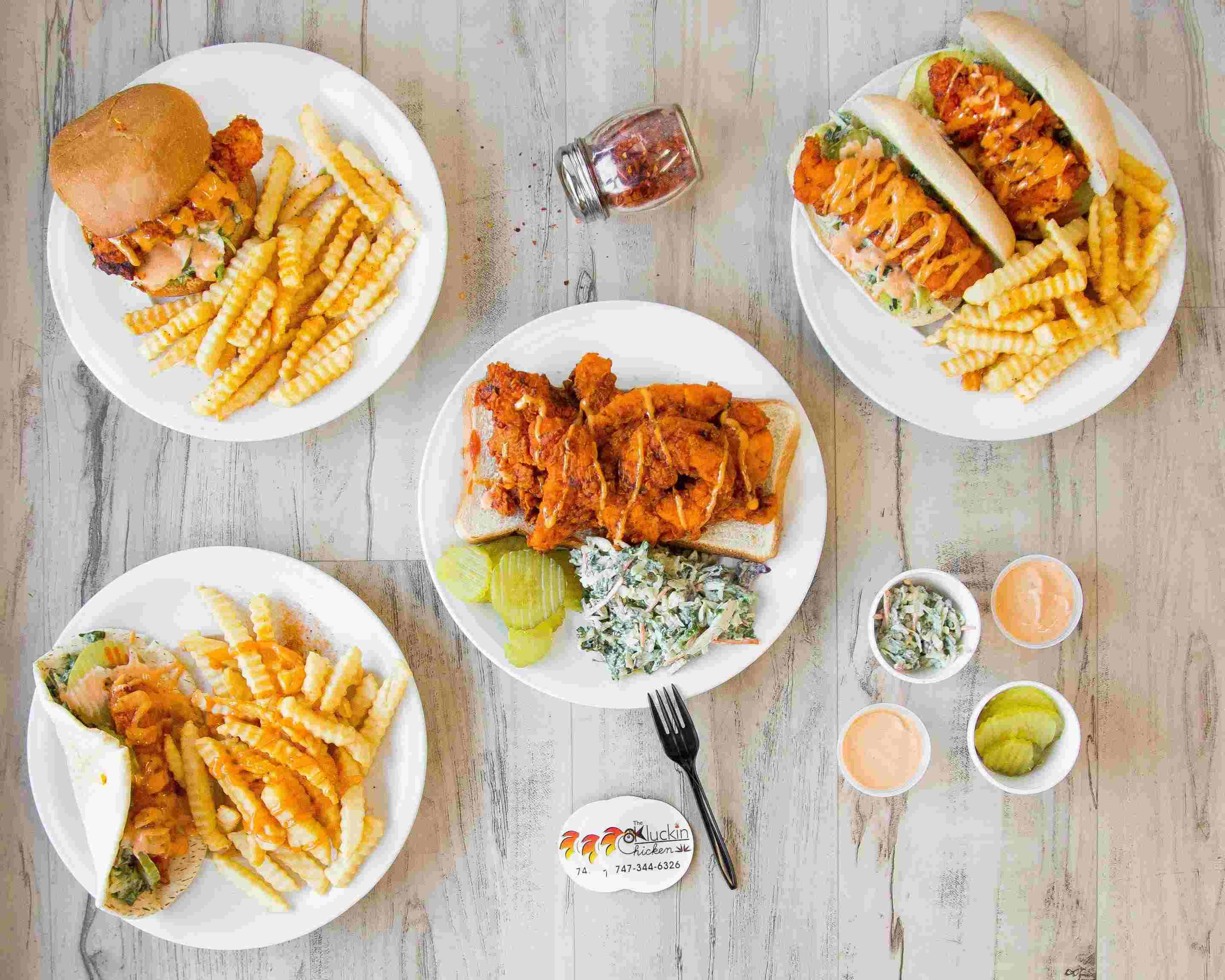 The Kluckin Chicken (San Diego) Menu San Diego • Order The Kluckin ...