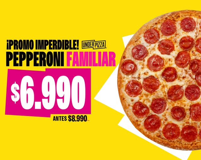 Under Pizza - Estado menú y precios - Pide a domicilio en Santiago ...