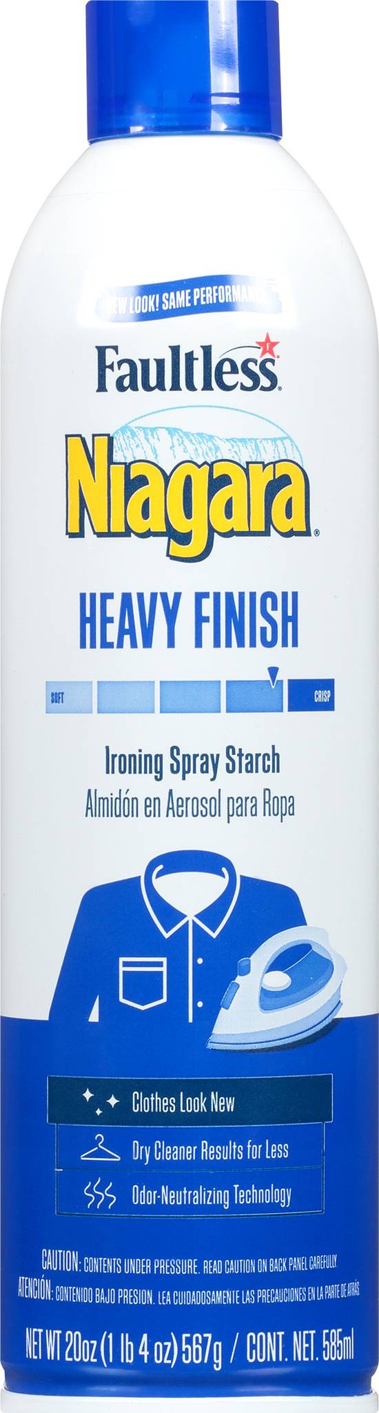 Faultless Niagara Heavy Finish Ironing Spray Starch | Delivery Near You ...