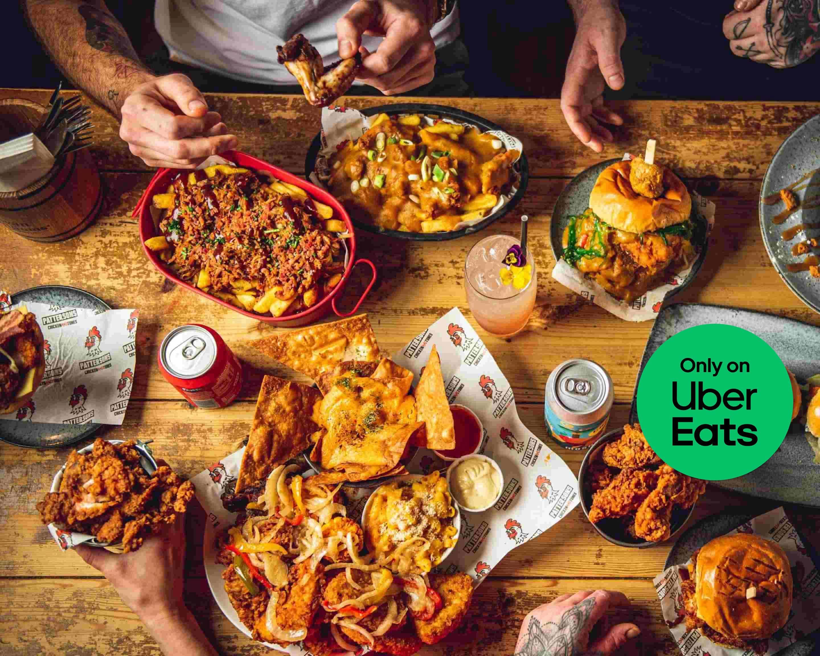 Patterson's (Gradwell Street) Menu & Prices - Merseyside Delivery ...