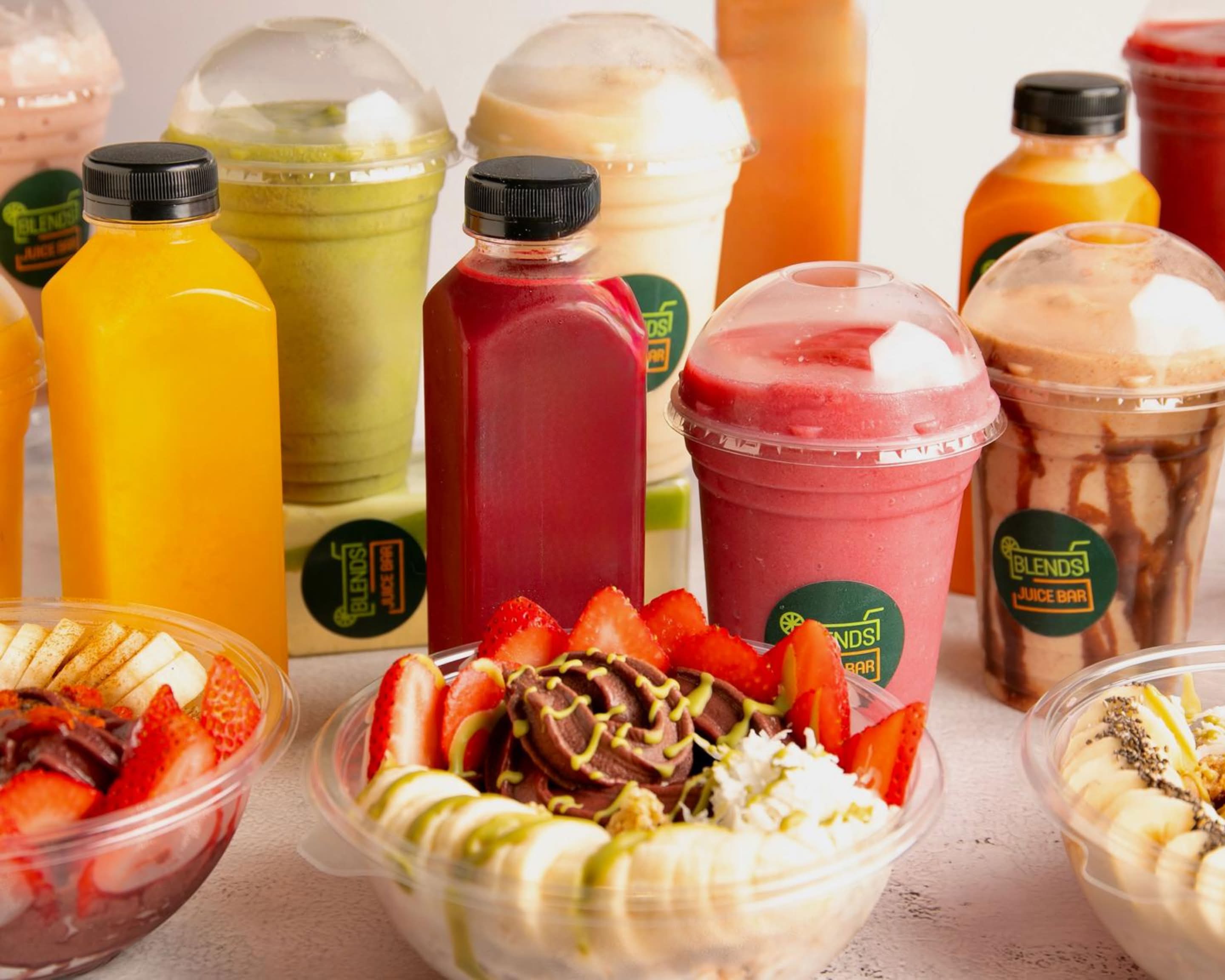 Blends Juice Bar - Downtown Portland Menu Portland • Order Blends Juice ...