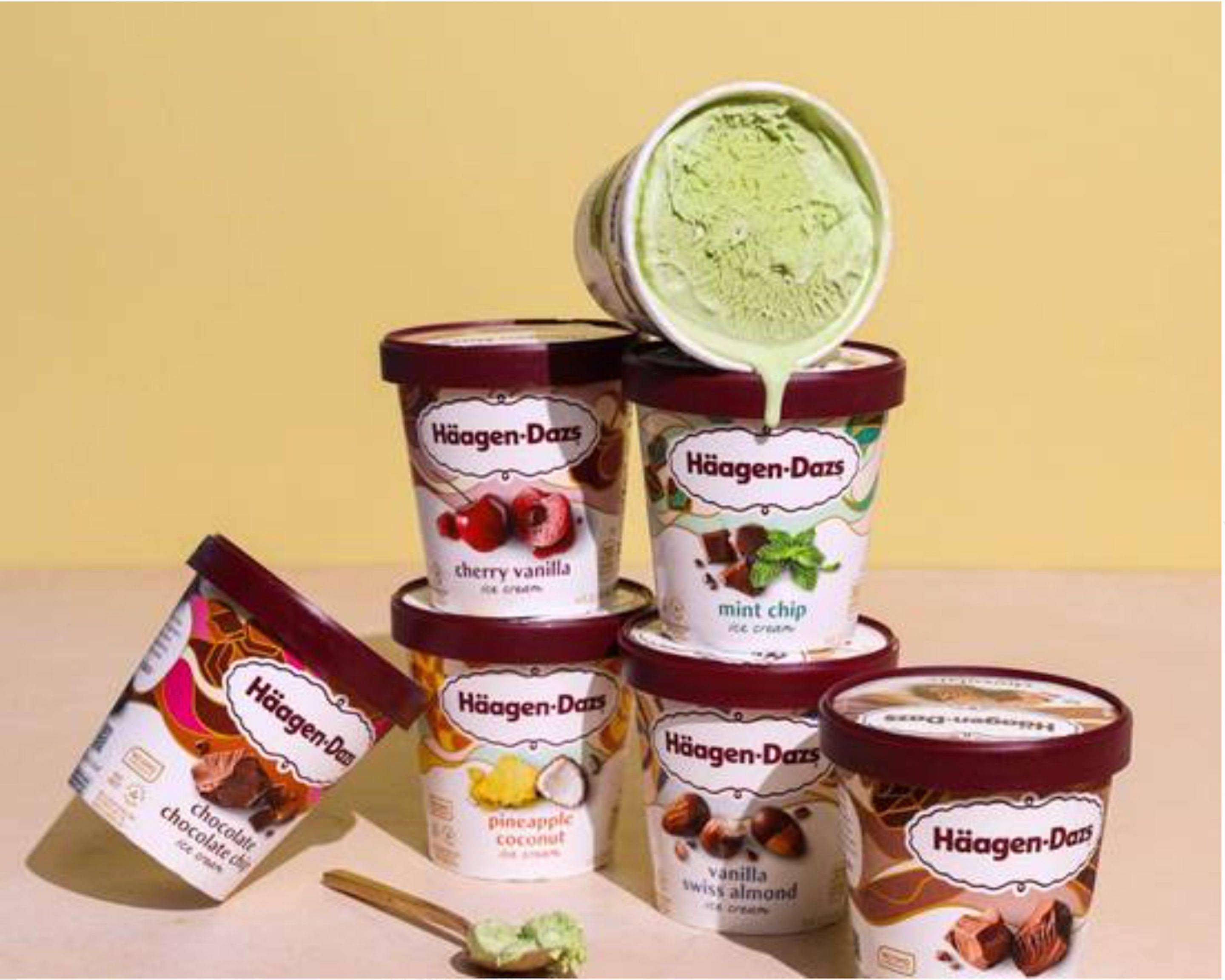The Häagen-Dazs Ice Cream Store (Nine Elms) Menu - Takeaway in London ...