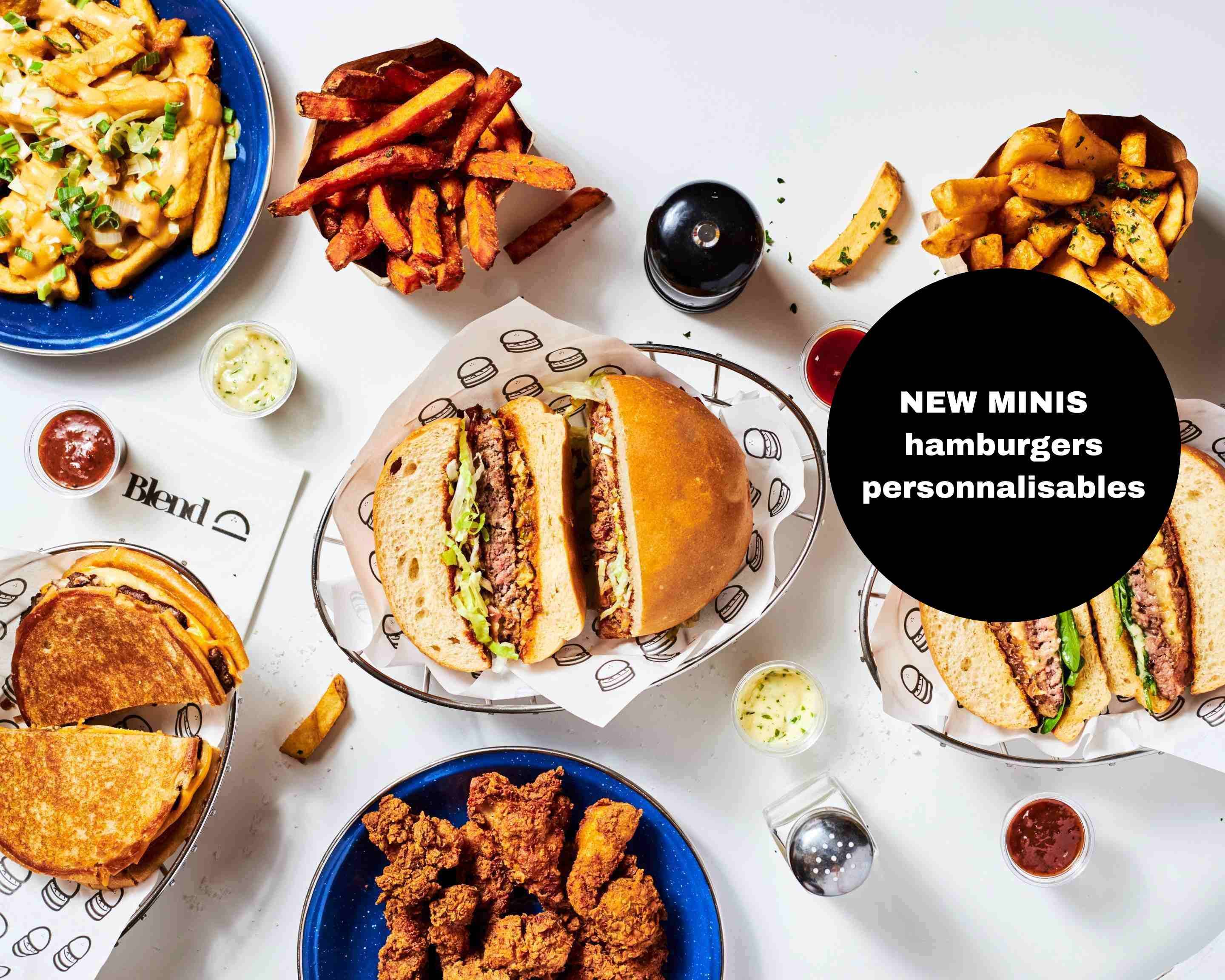 Blend Hamburger - Beaumarchais Menu Delivery Online | Paris【Menu & Prices】 | Uber Eats