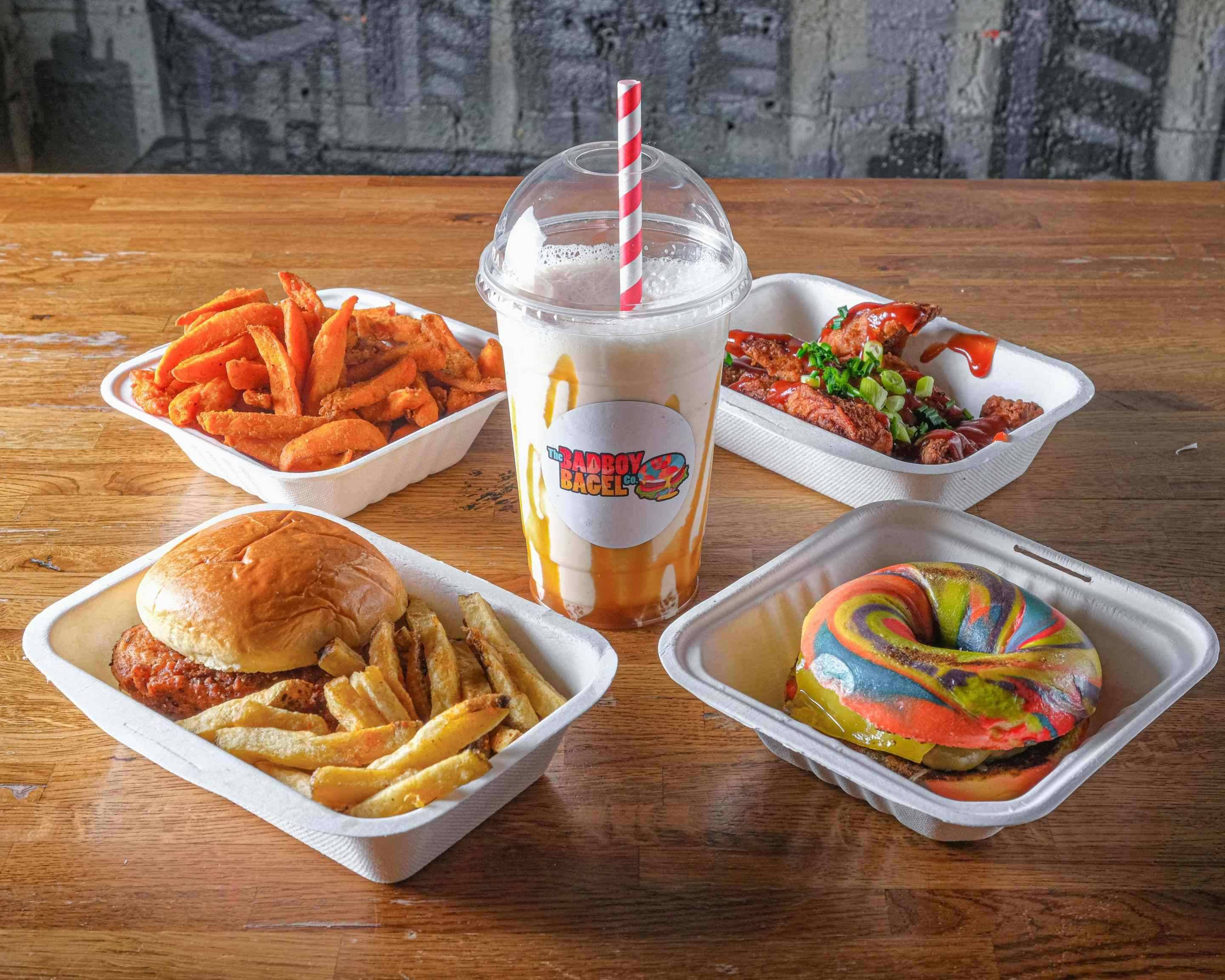 The Bad Boy Bagel Co Menu & Prices - Grimsby Delivery - Order with Uber ...