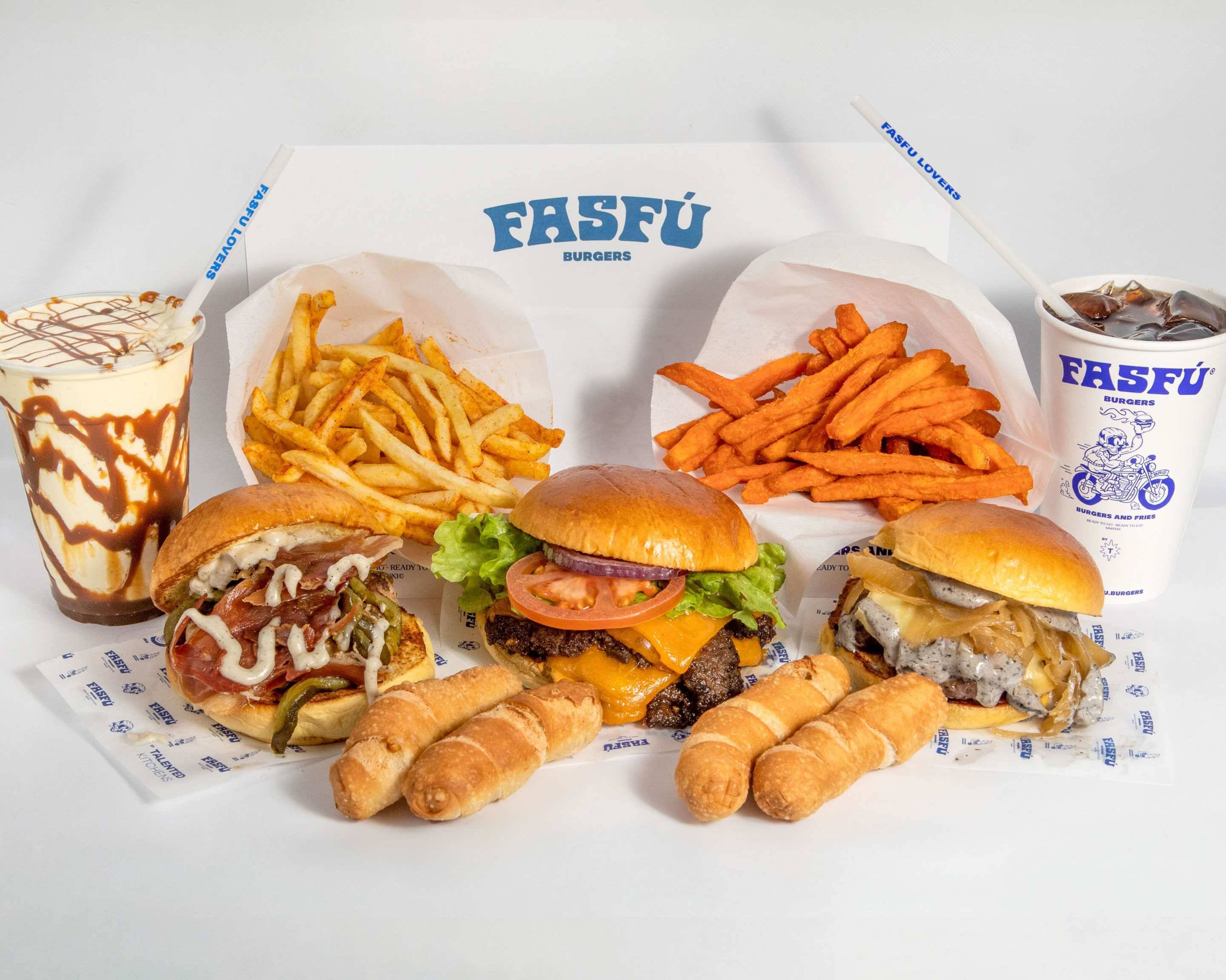 Fasfú Burgers Menú a Domicilio【Menú y Precios】Madrid | Uber Eats