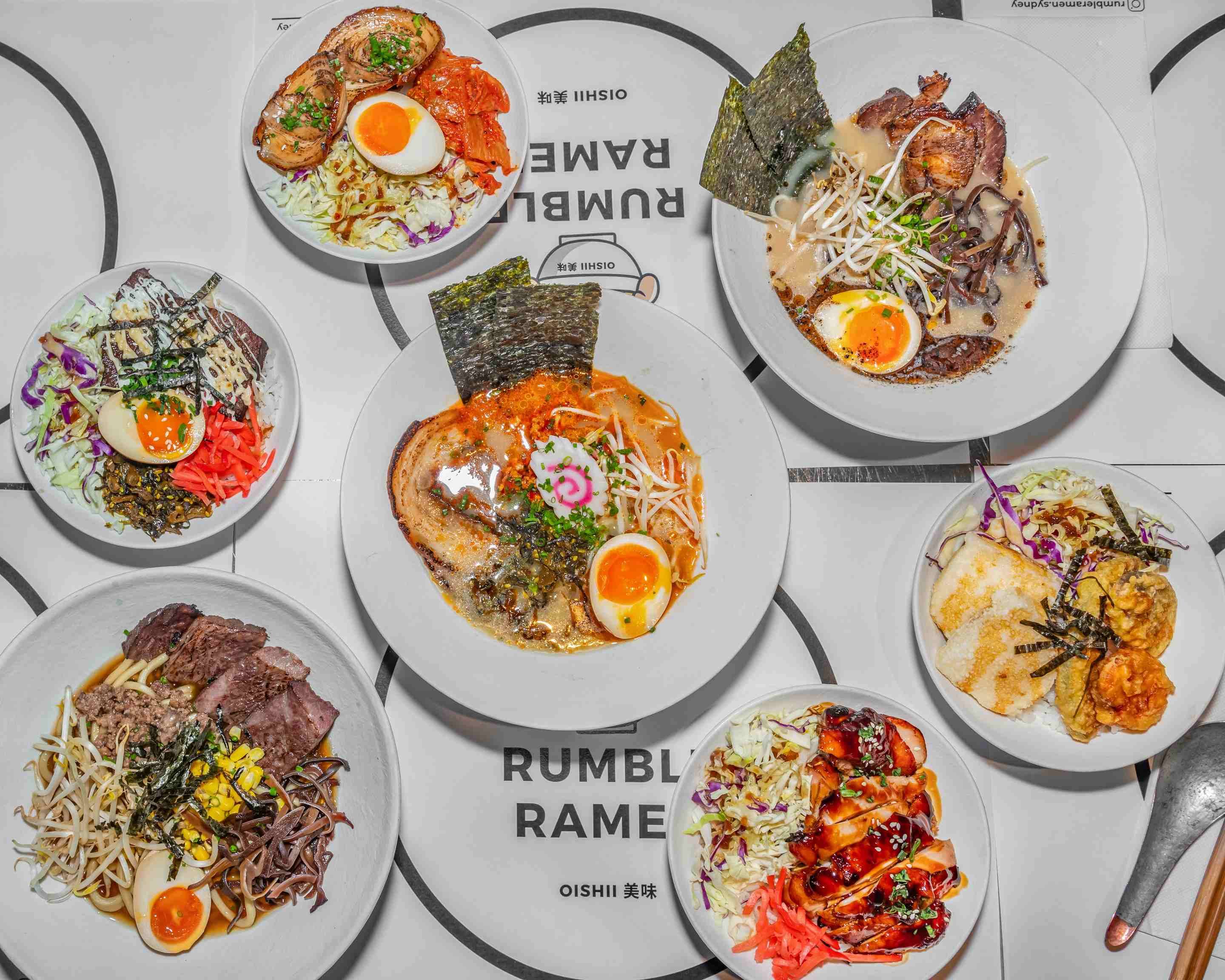 Rumble Ramen Menu Takeout in Sydney | Delivery Menu & Prices | Uber Eats