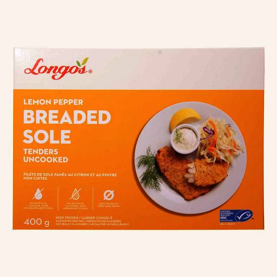 Longo's Breaded Sole (400g) | Delivery Near You | Uber Eats