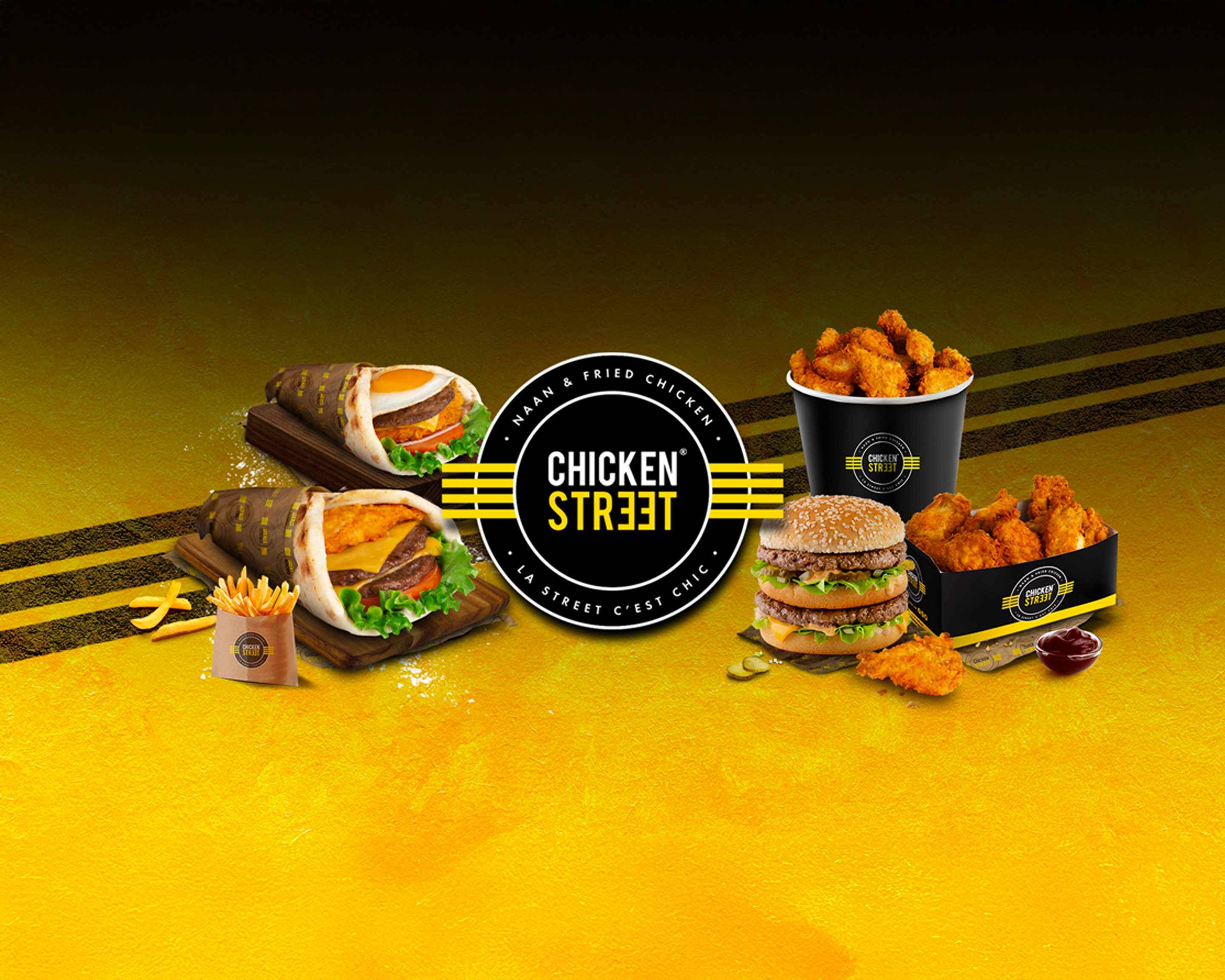 Commander d'un Chicken Street (Pyramide)【Menu et prix】| Québec | Uber Eats