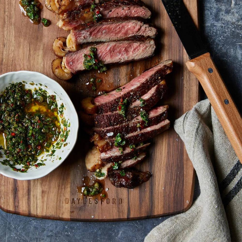 Daylesford Organic 35 Day Dry-Aged Organic British Sirloin Steak ...