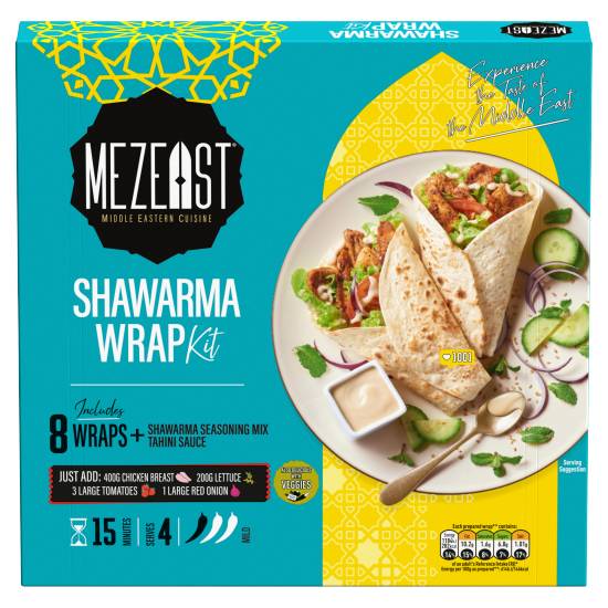 Mezeast Shawarma Wrap Kit | Delivery Near You | Uber Eats