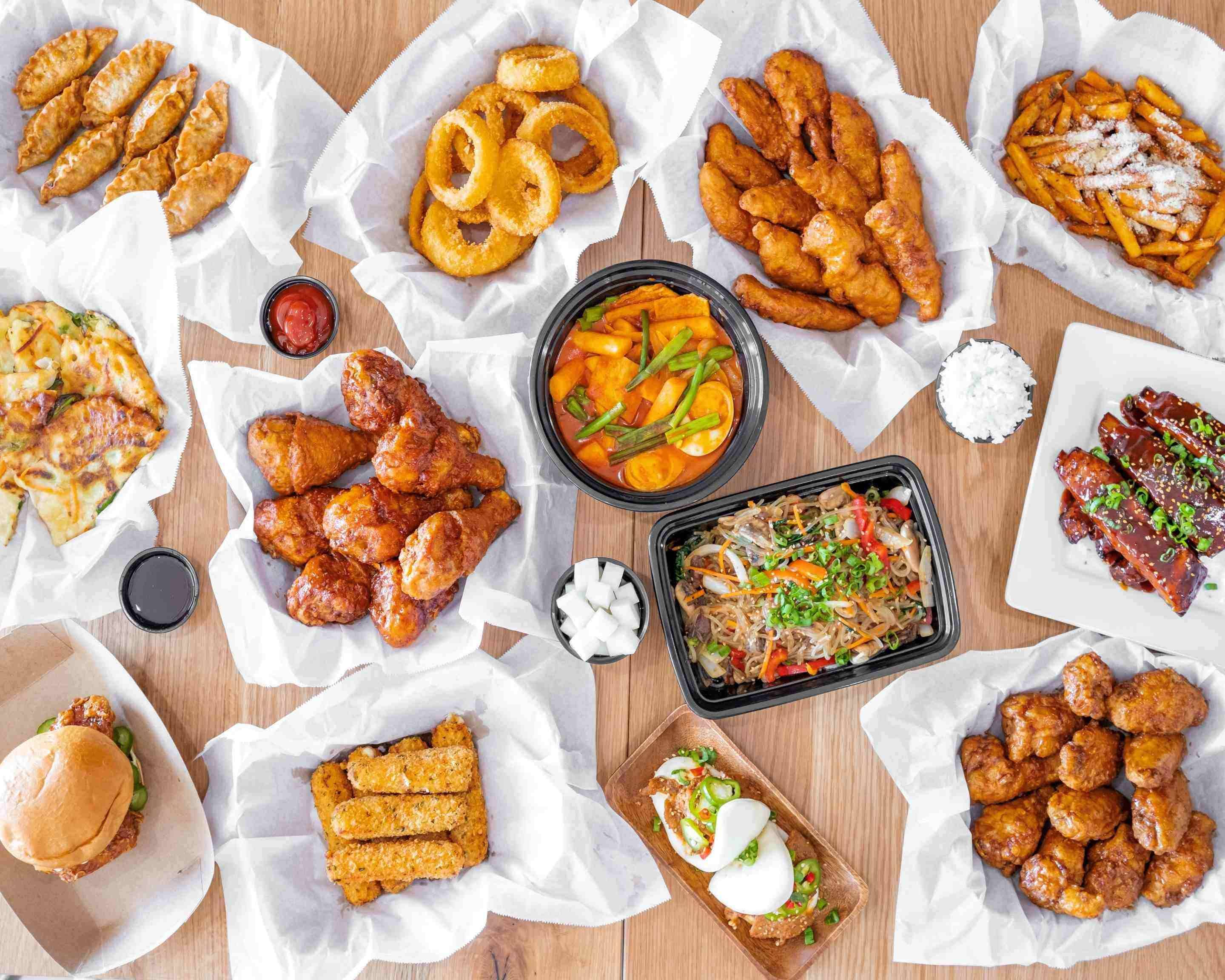 Echo Box (Momo’s Korean Fried Chicken Menu Washington • Order Echo Box ...