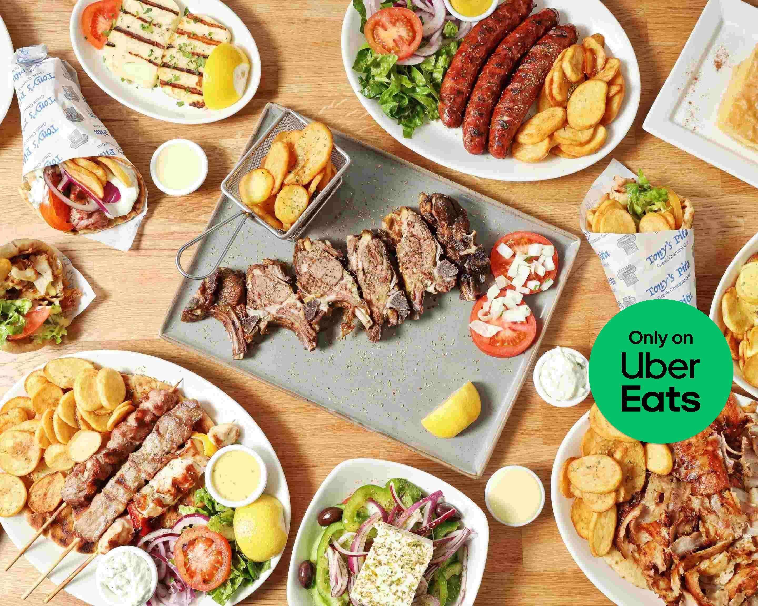 Tony's Pita Ealing Broadway - Greek Cuisine Menu & Prices - London ...