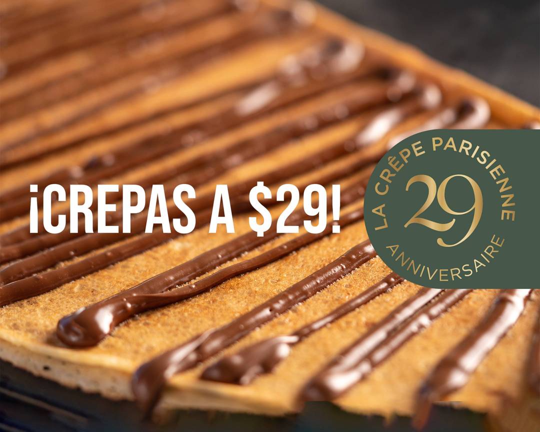 La Crêpe Parisienne (Oceanía) Menú y Precios - Pide a Domicilio en ...