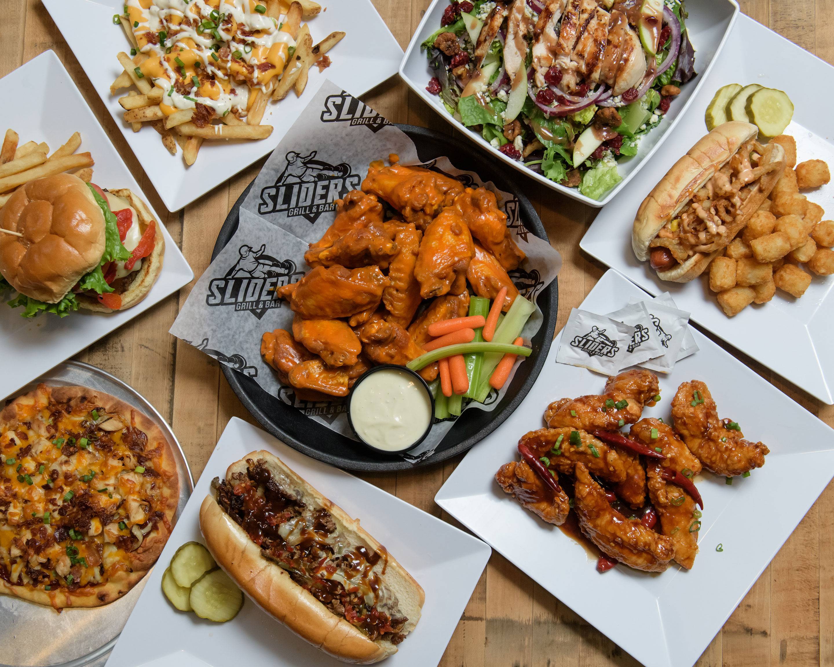 Order Sliders Grill & Bar (Wallingford) Menu Delivery【Menu & Prices ...